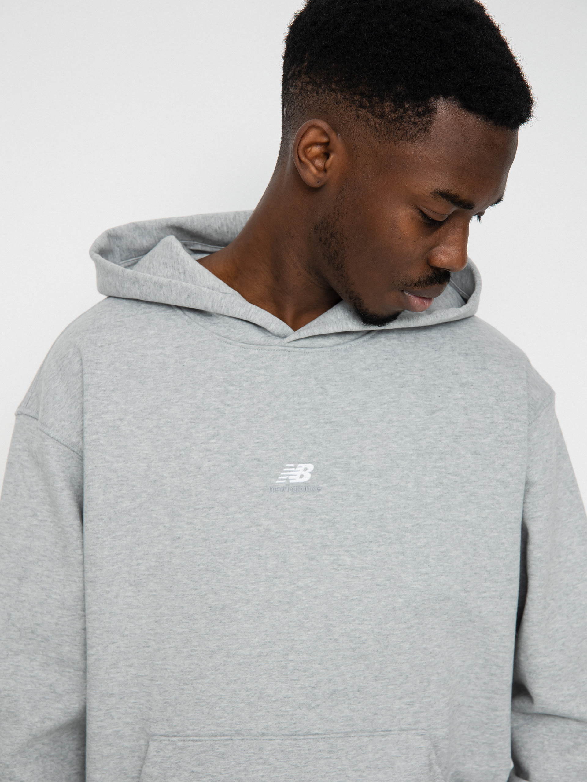 New Balance Athletics Remastered Graphic HD Hoodie (athletic grey)