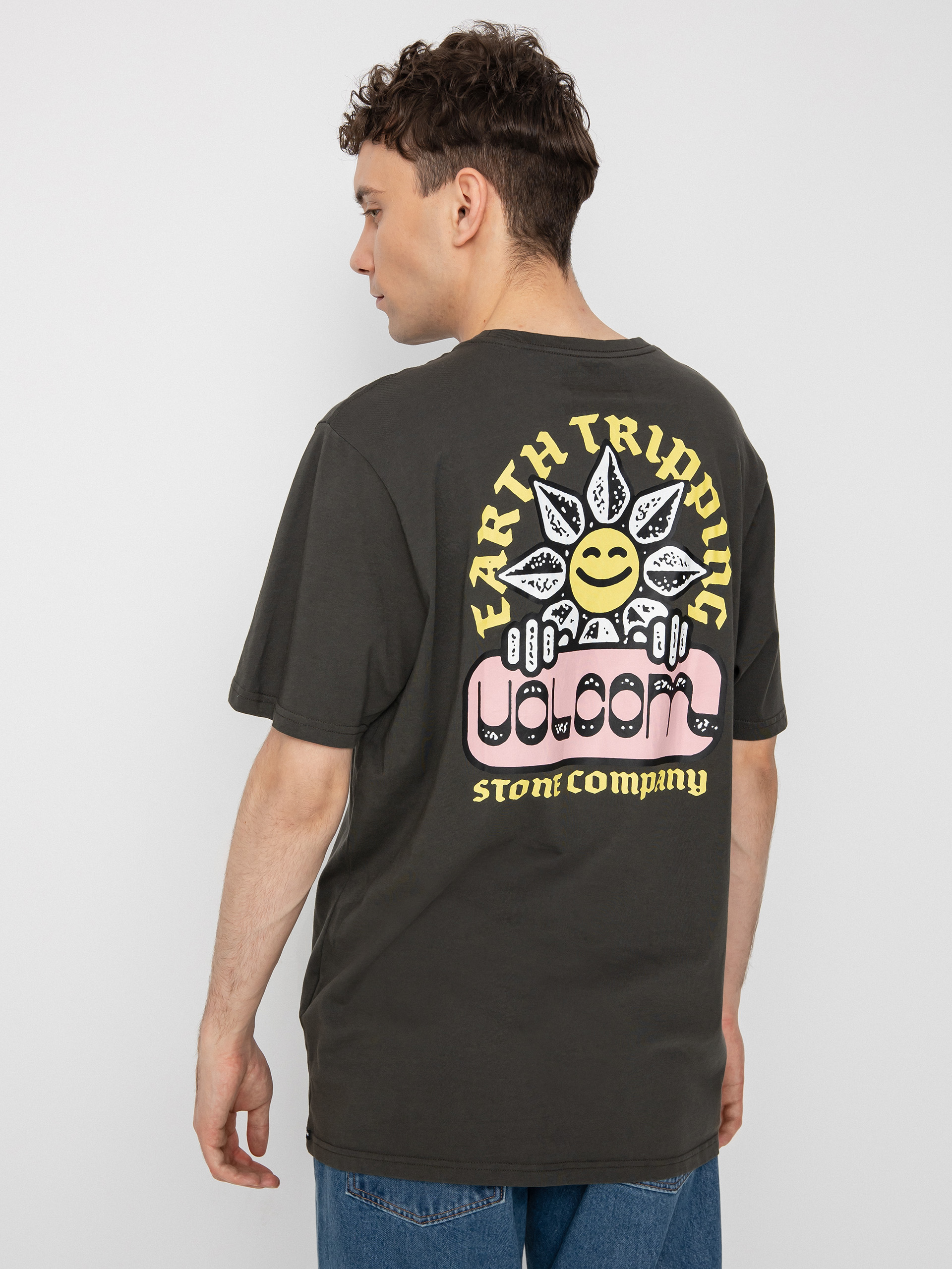 Volcom Fty Gardener T-shirt - black (rinsed black)