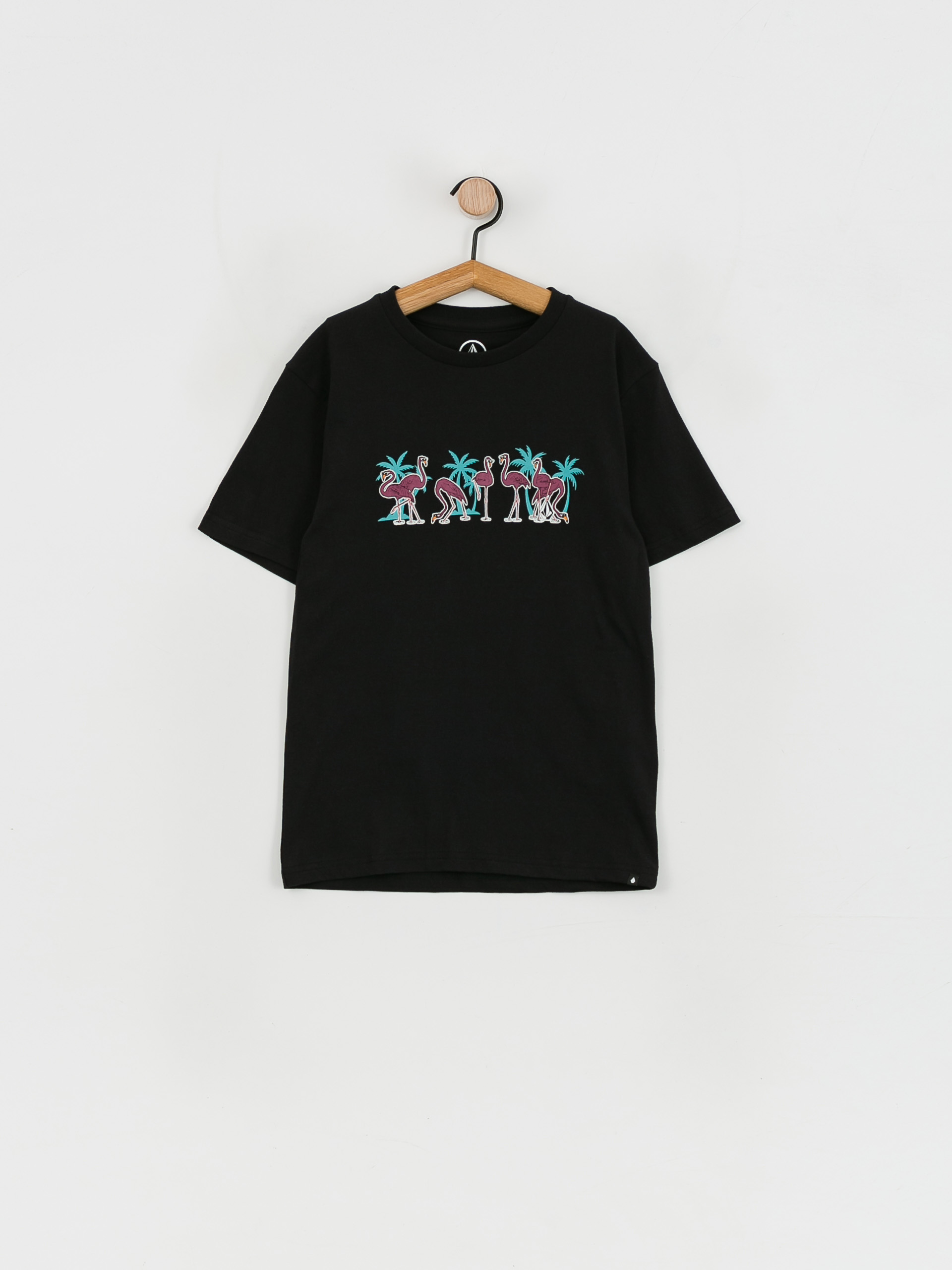 Volcom Flamingbros JR T-shirt - black (black)