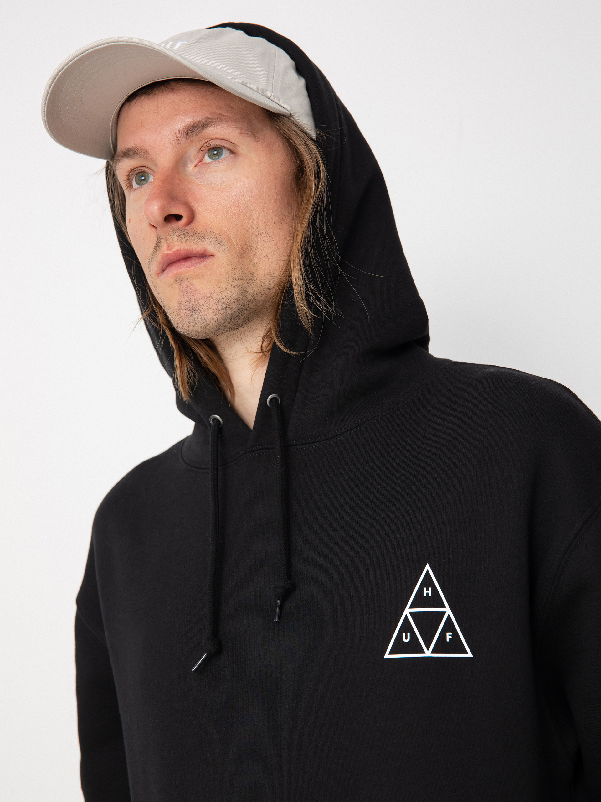 HUF Triple Triangle HD Hoodie (black)
