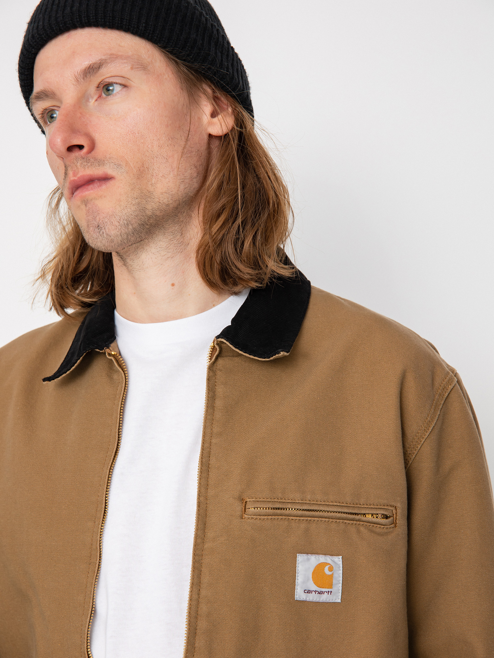 Carhartt WIP Detroit Jacket - brown (hamilton brown/black)