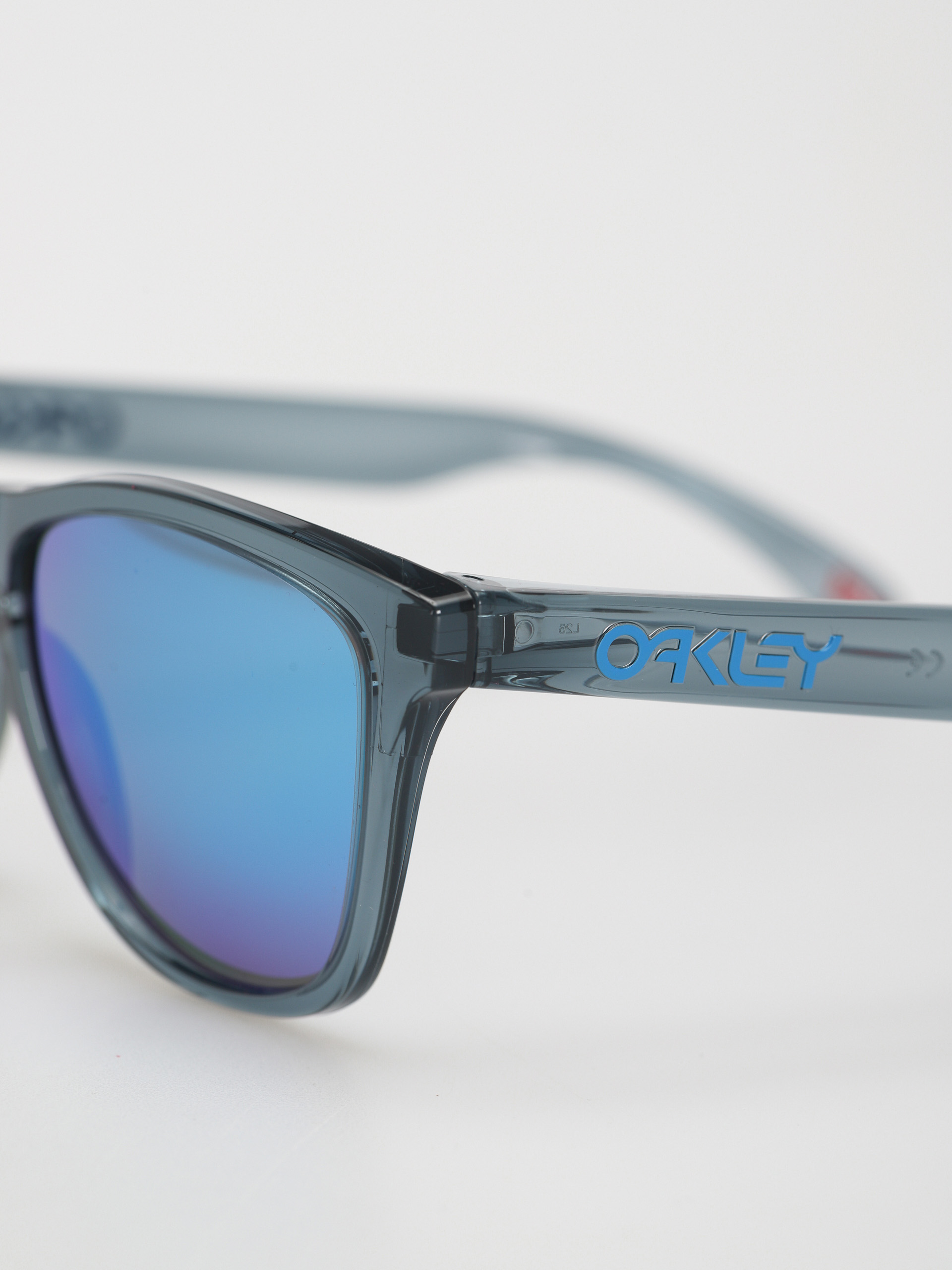 Oakley Frogskins Sunglasses - black (crystal black/prizm sapphr irid polar)