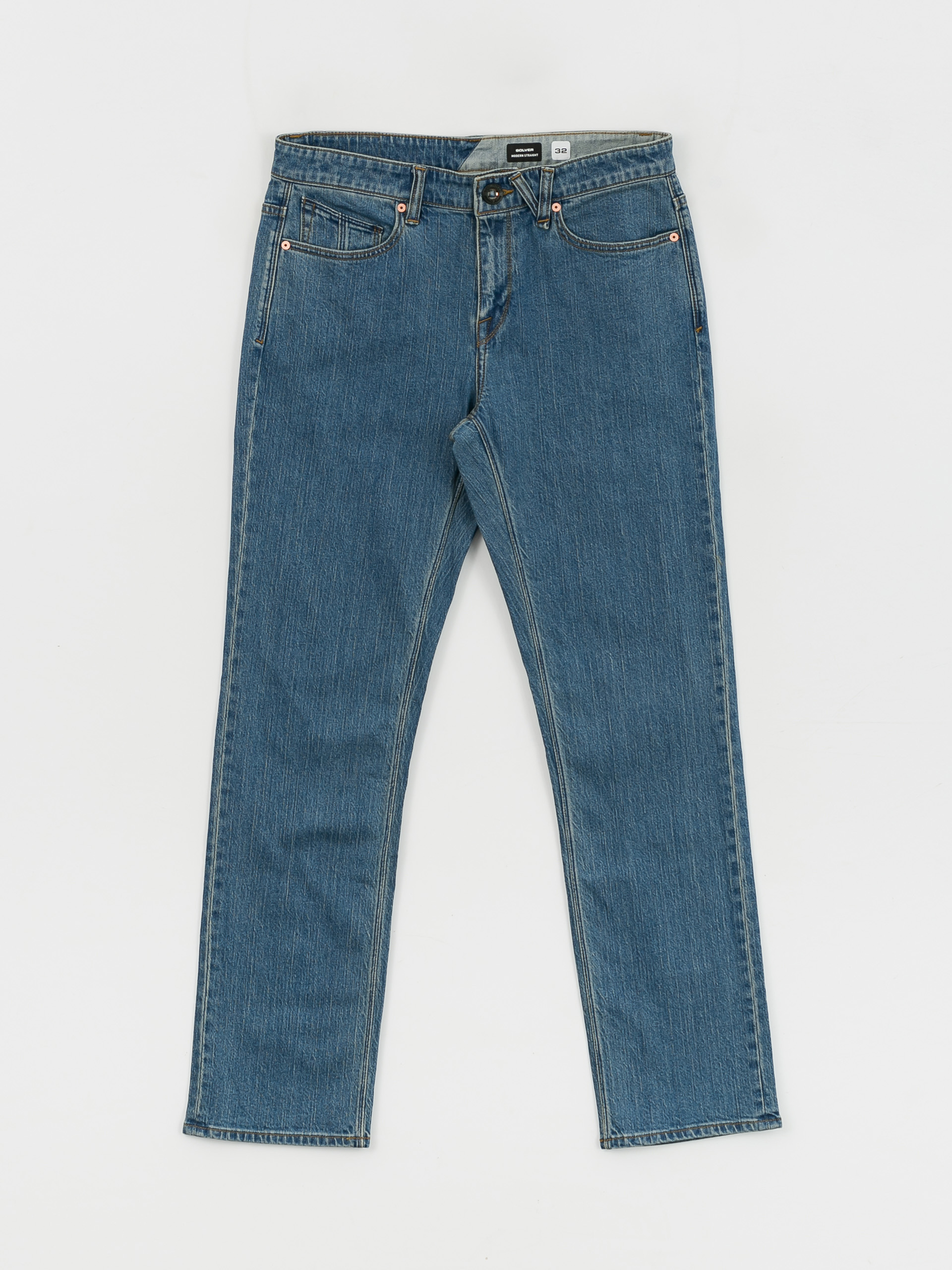 Volcom Solver Denim Pants (aged indigo)