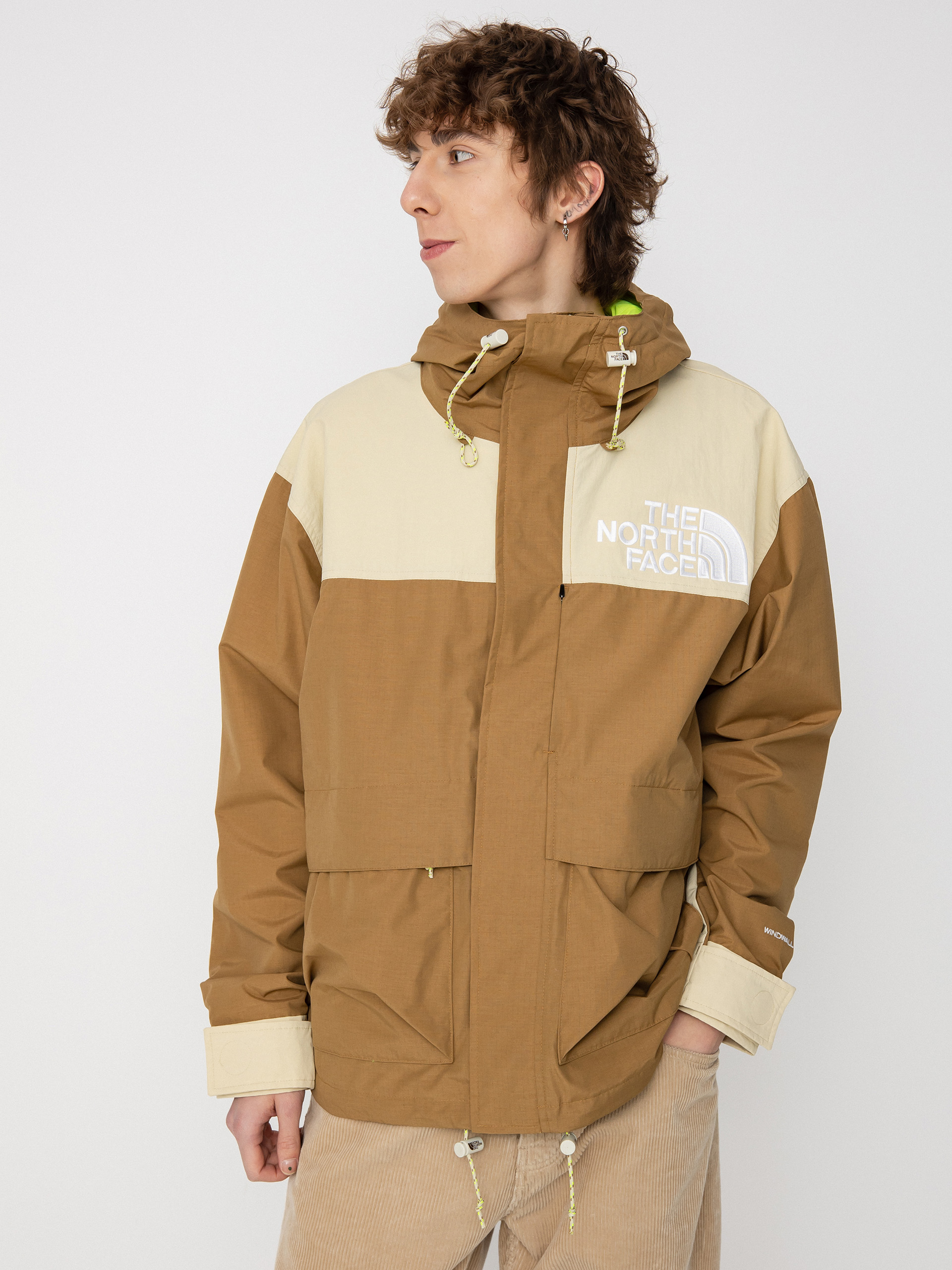 The North Face 86 Low-Fi Hi-Tek Mountain Jacket - brown, beige (utility ...