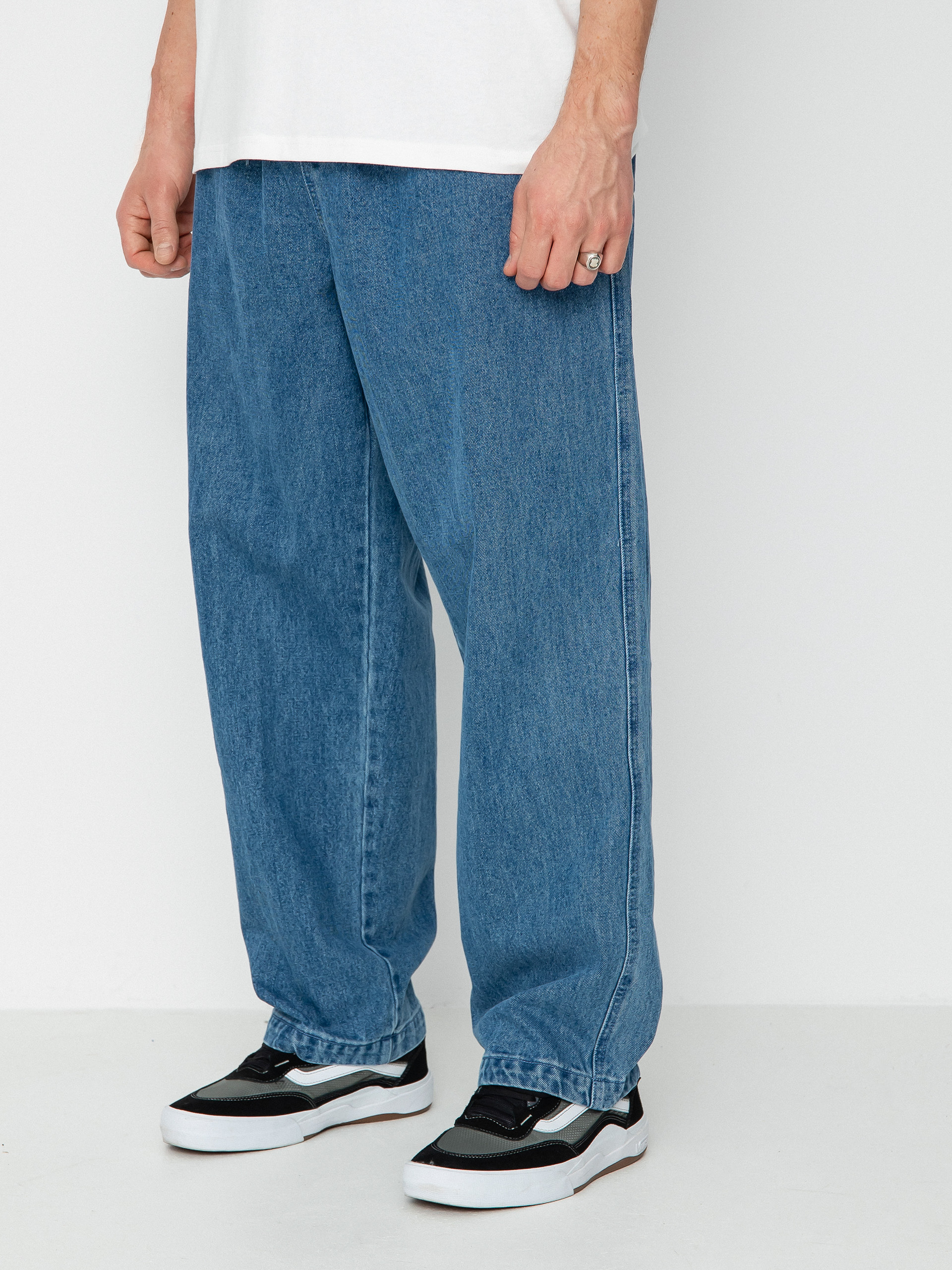 OBEY Easy Pants - blue (light indigo)