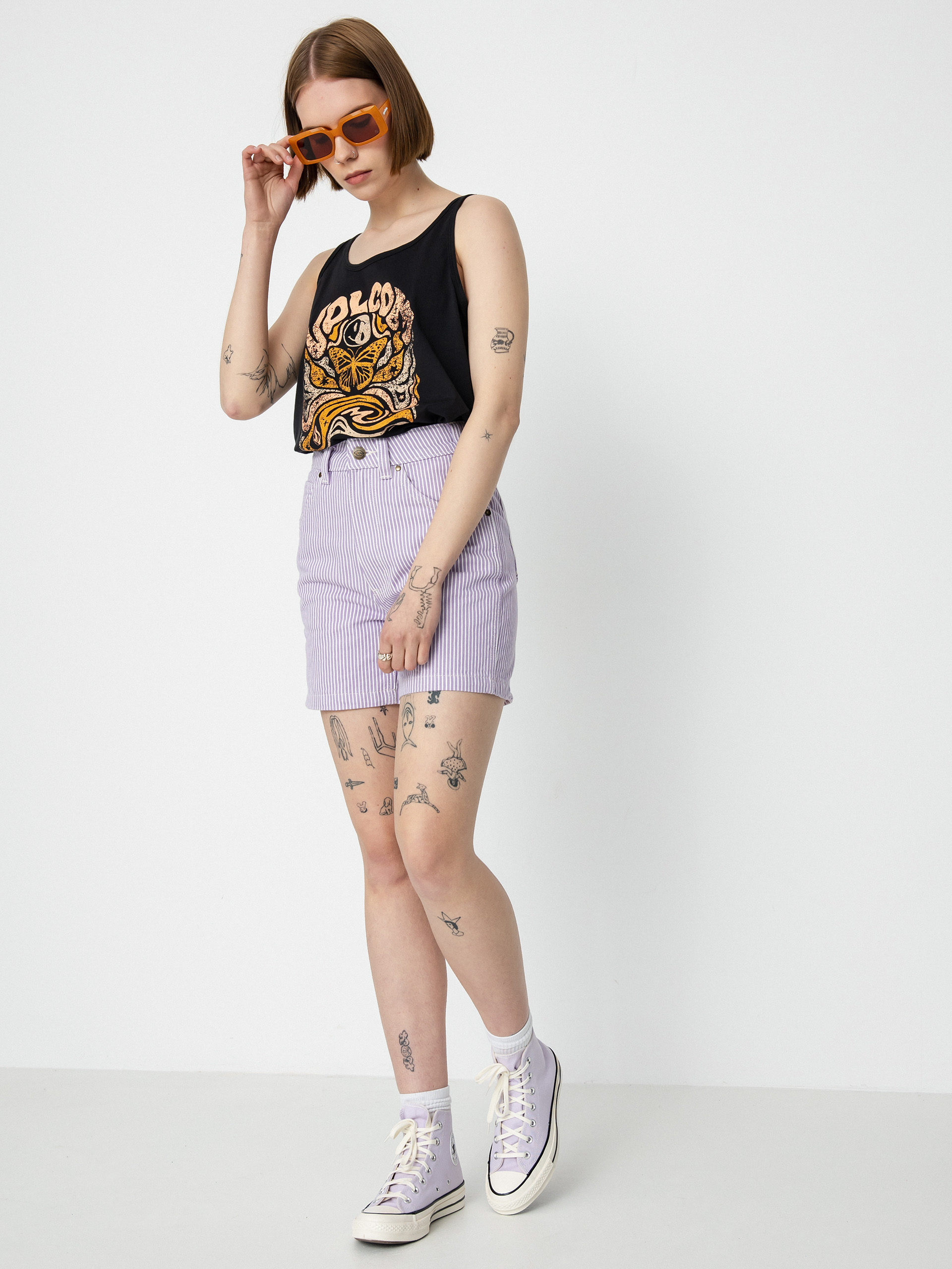 Volcom To The Bank Tank top Wmn - black (black)