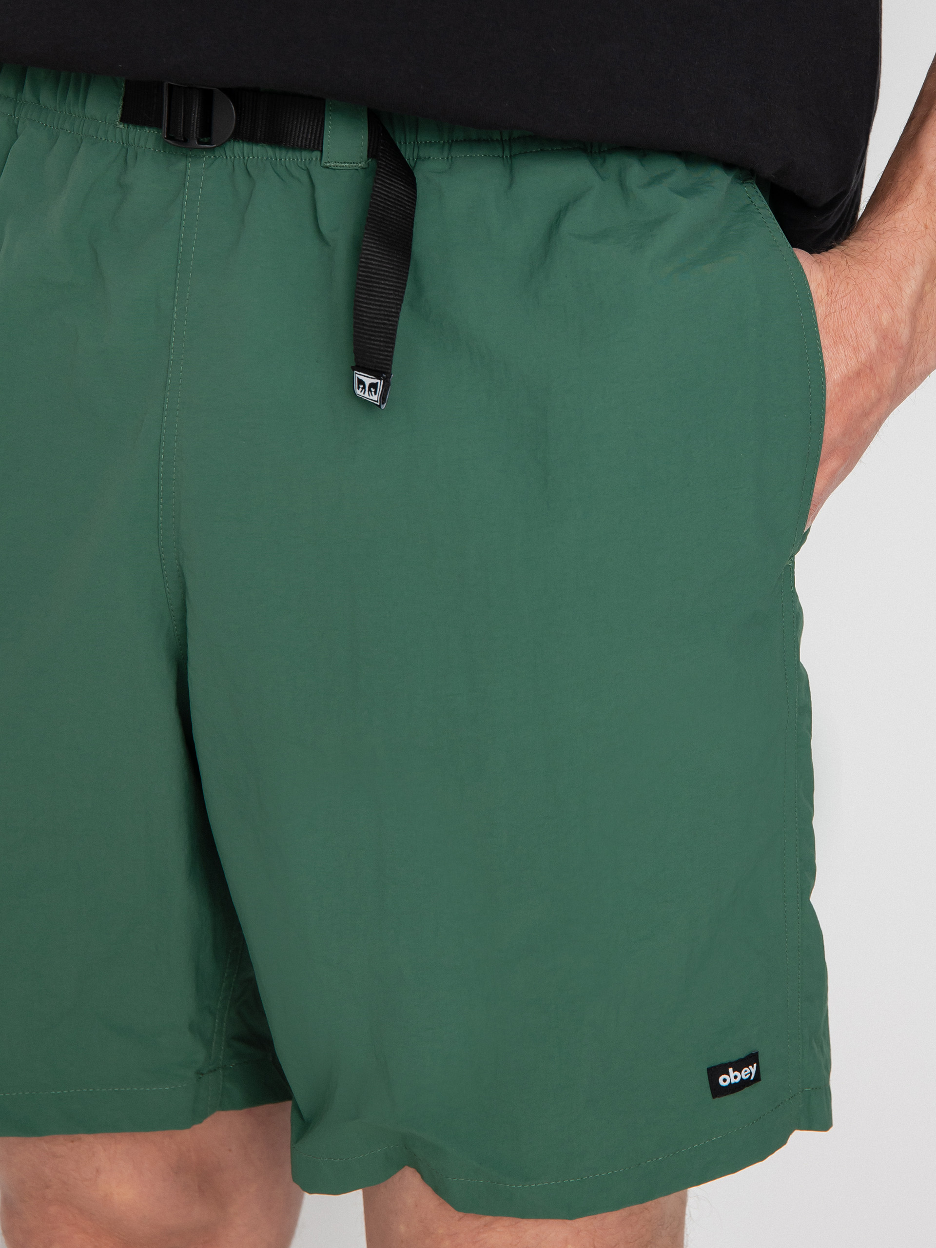 OBEY Hang Out Shorts (palm leaf)