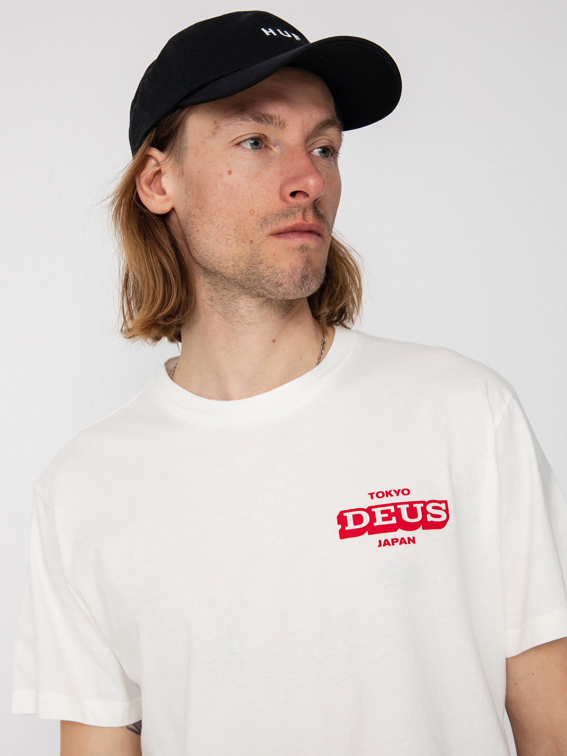 Deus Ex Machina Redline T-shirt - white (vintage wite)