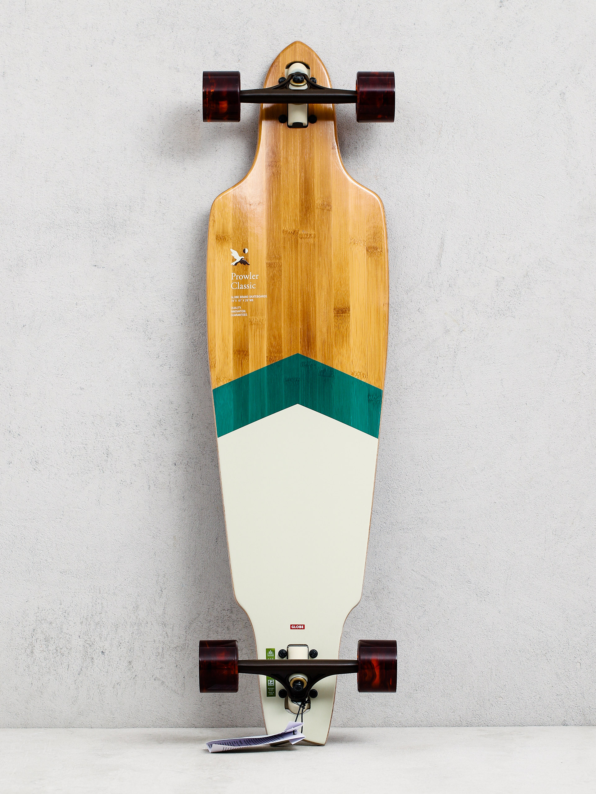 Globe Prowler Classic Longboard - brown (bamboo/epitome)