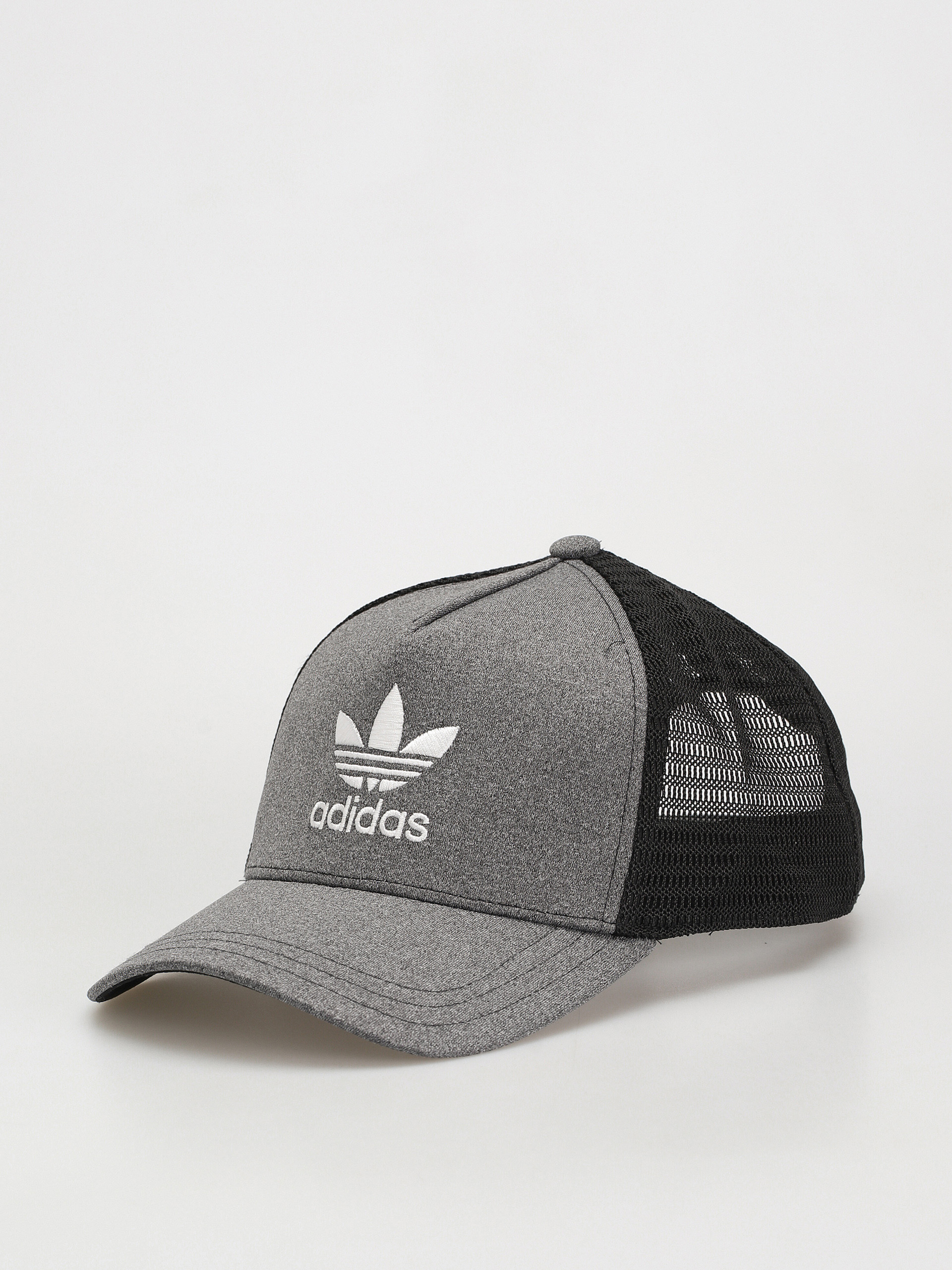 adidas Originals Curved Trucker Cap (black/black/black)