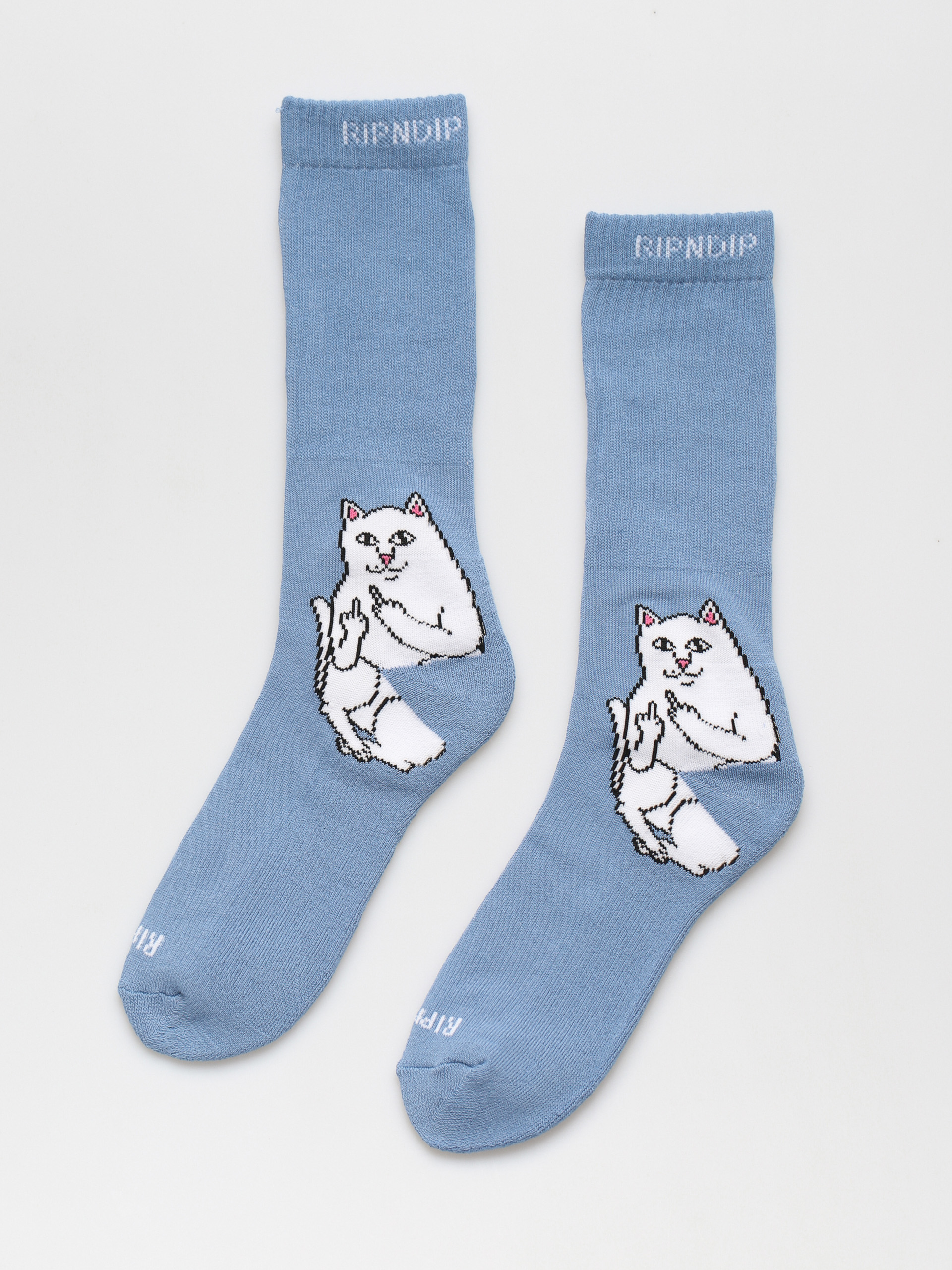 RipNDip Lord Nermal Socks Socks - blue (light slate)