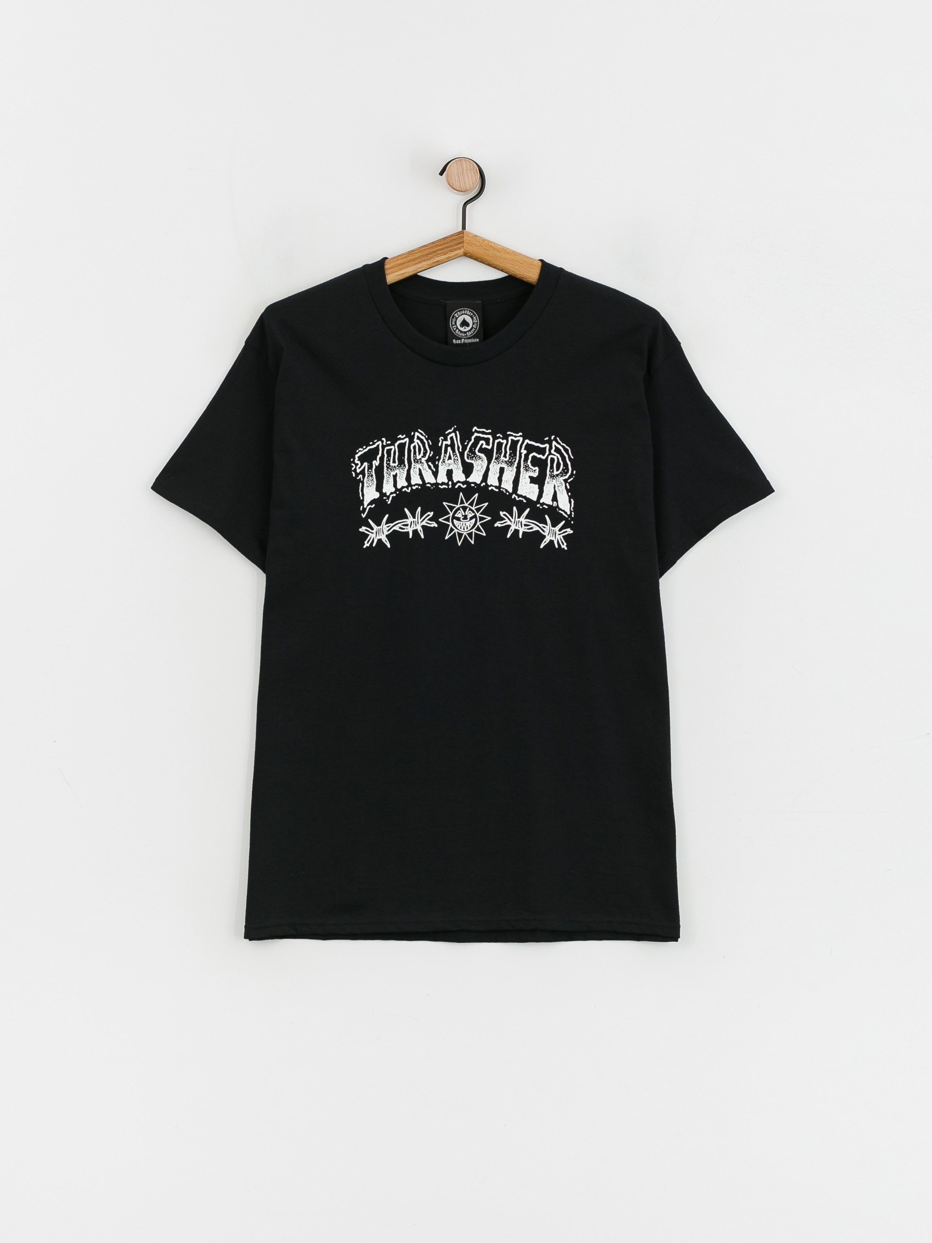 Thrasher Barbed Wire T-shirt (black)