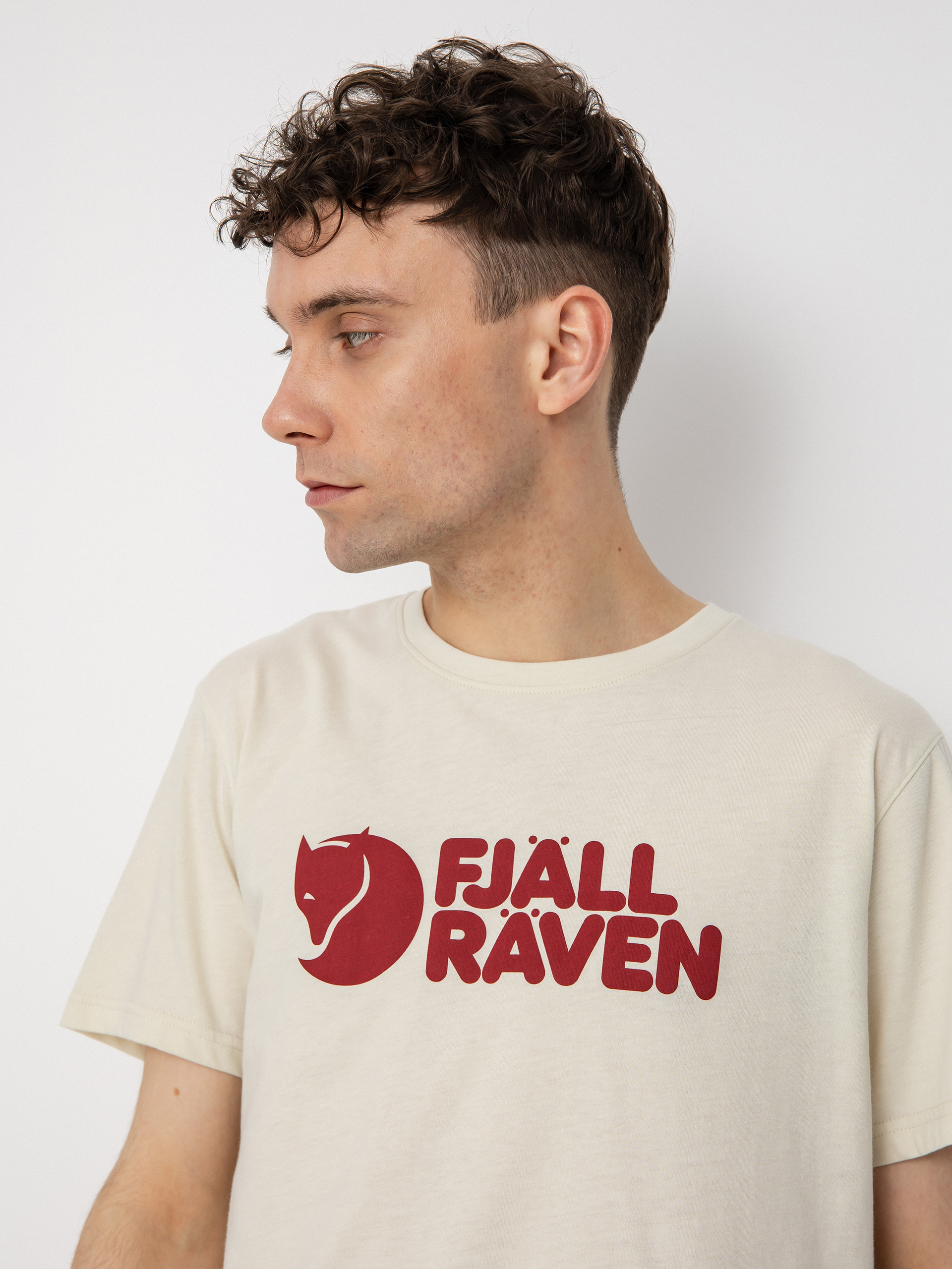 Fjallraven Logo T-shirt (chalk white)