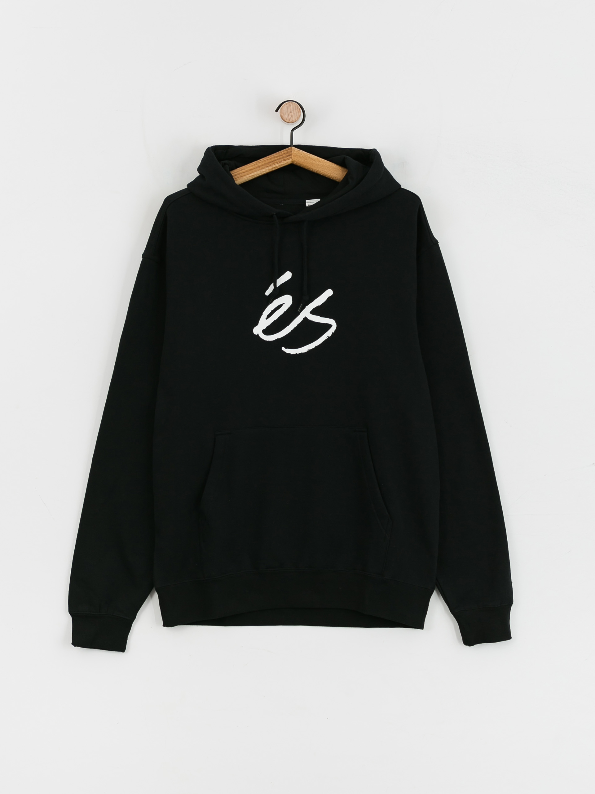 eS Script HD Hoodie (black/white)