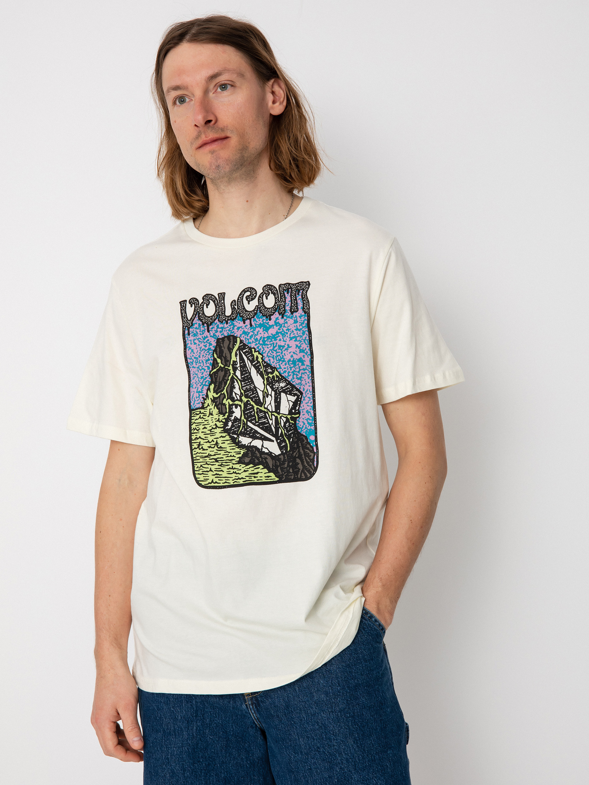 Volcom Fty Submerged T-shirt - white (off white)