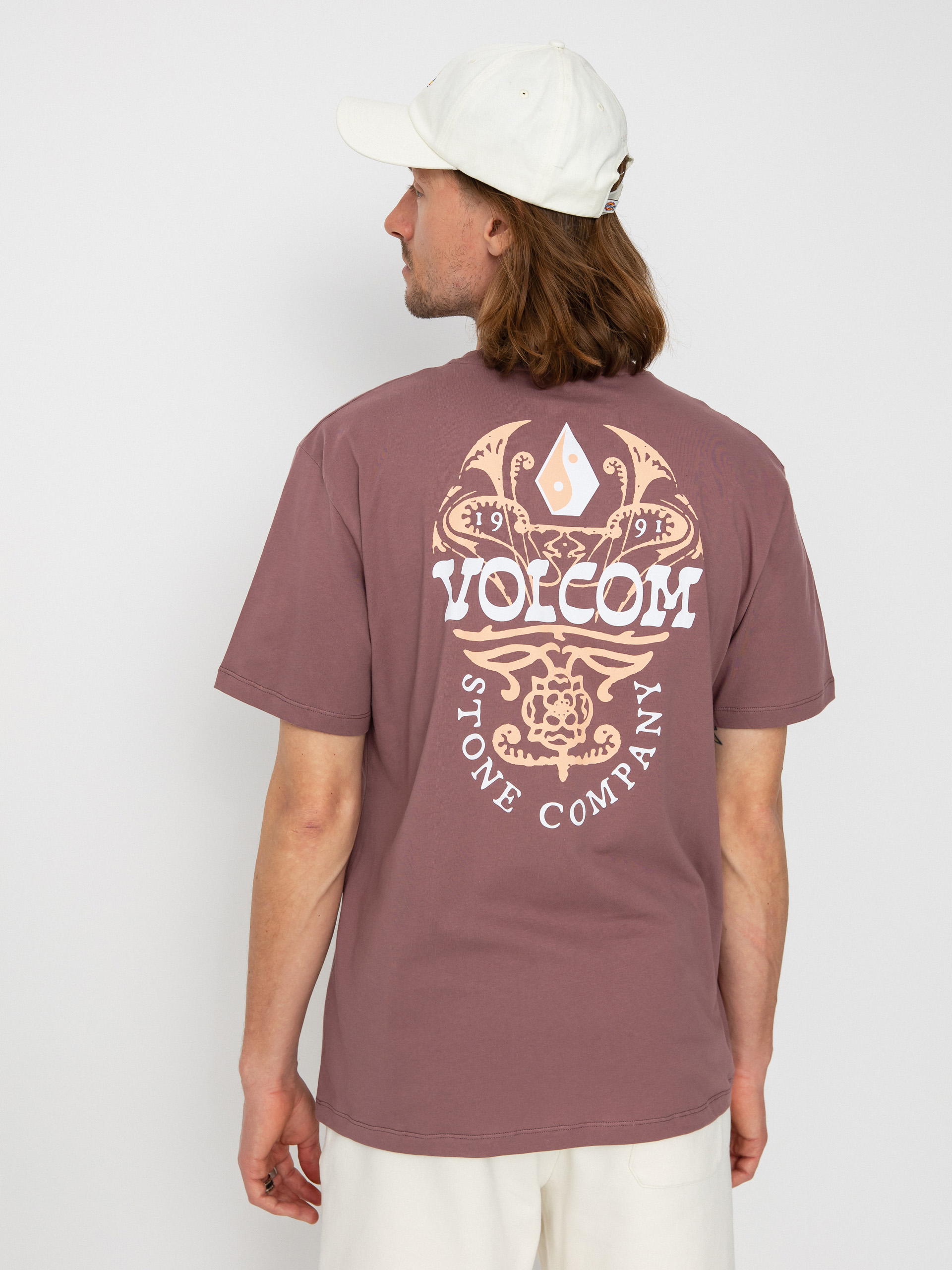 Volcom Zenner Bsc T-shirt - brown (bordeaux brown)