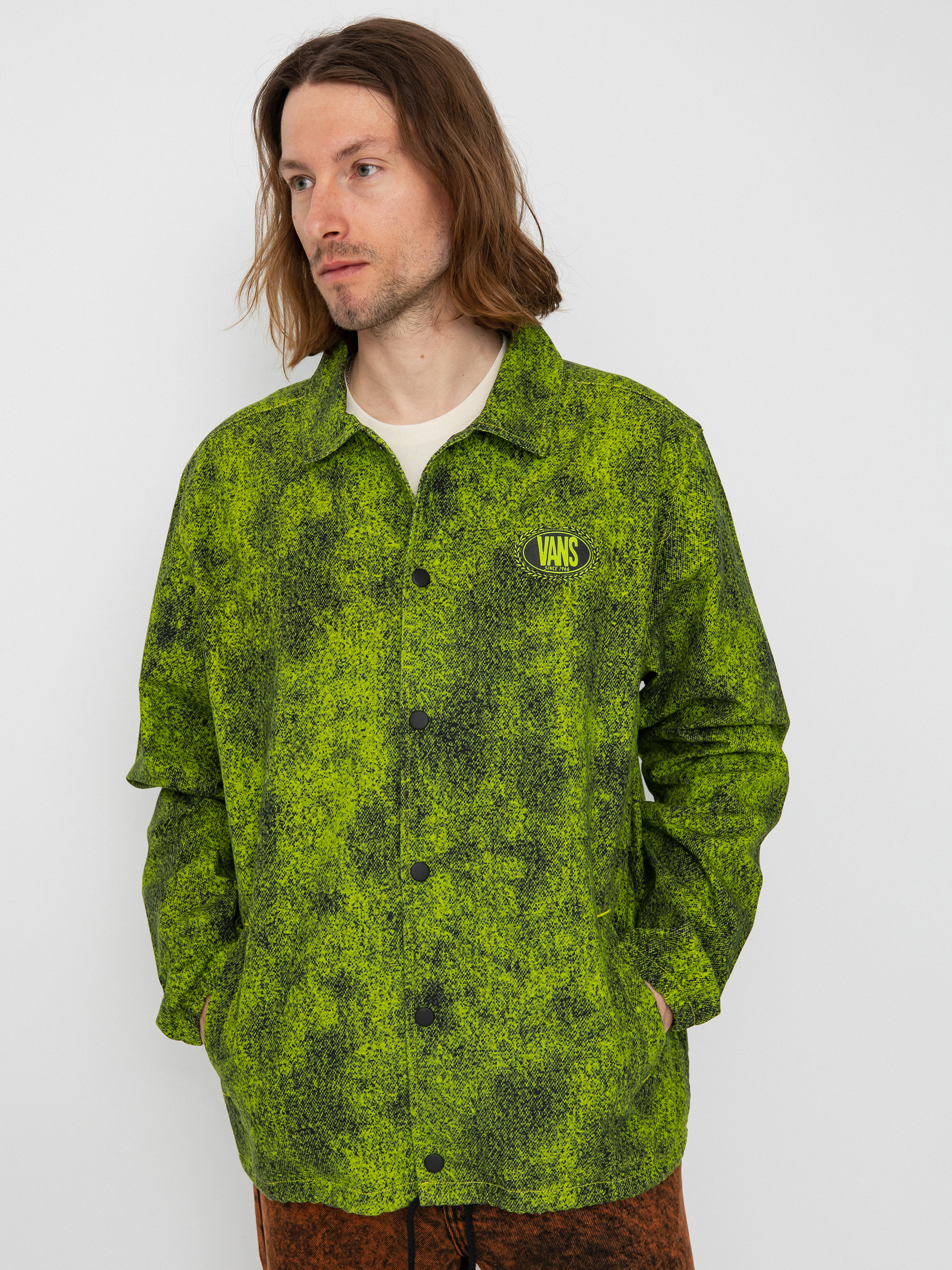 Vans Torrey Skate Acid Wash Jacket - green (evening primruniwe/acidwash)
