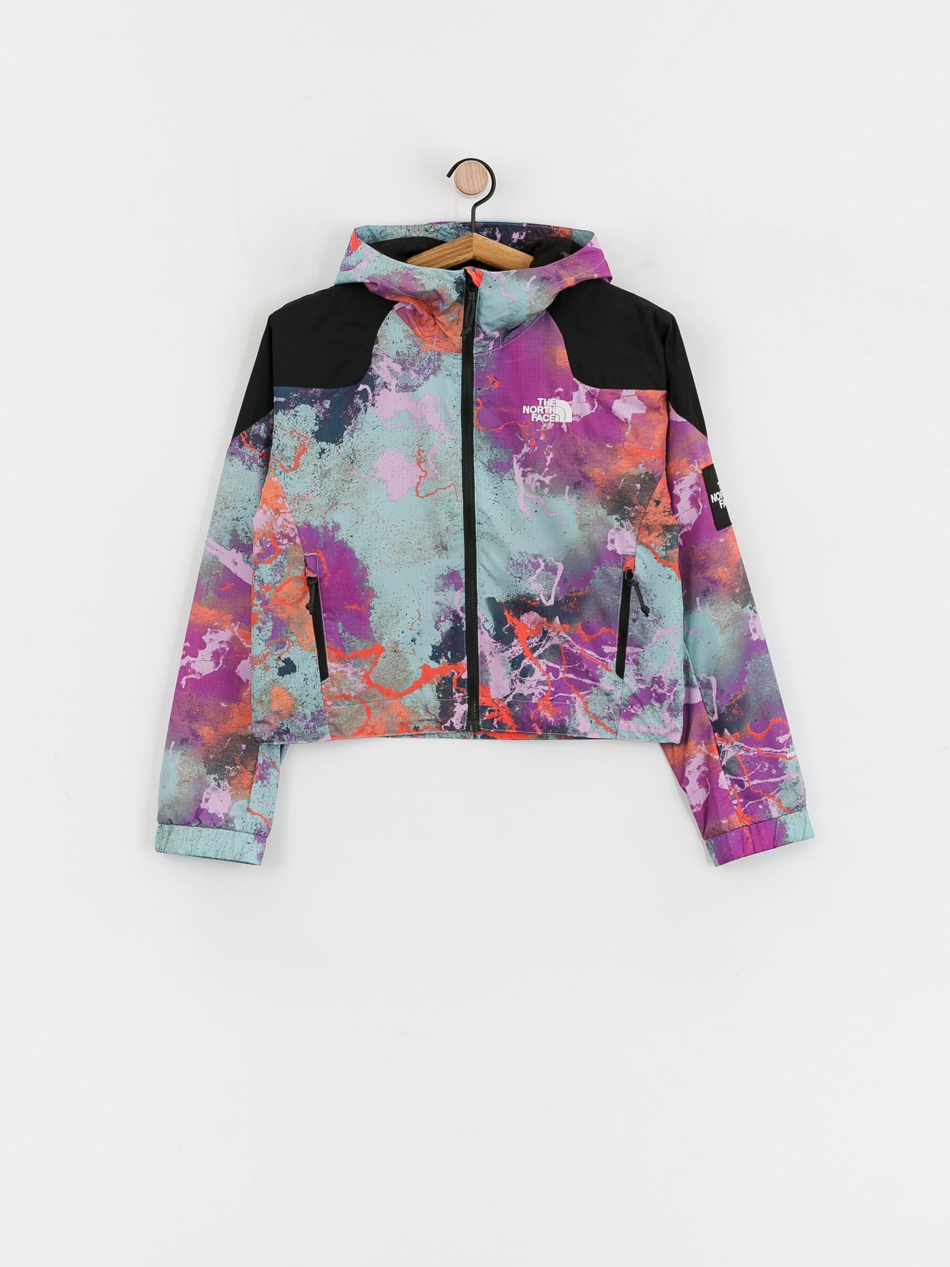The North Face Dynaka Summer Aop Jacket Wmn (reef waters tnf distort print)