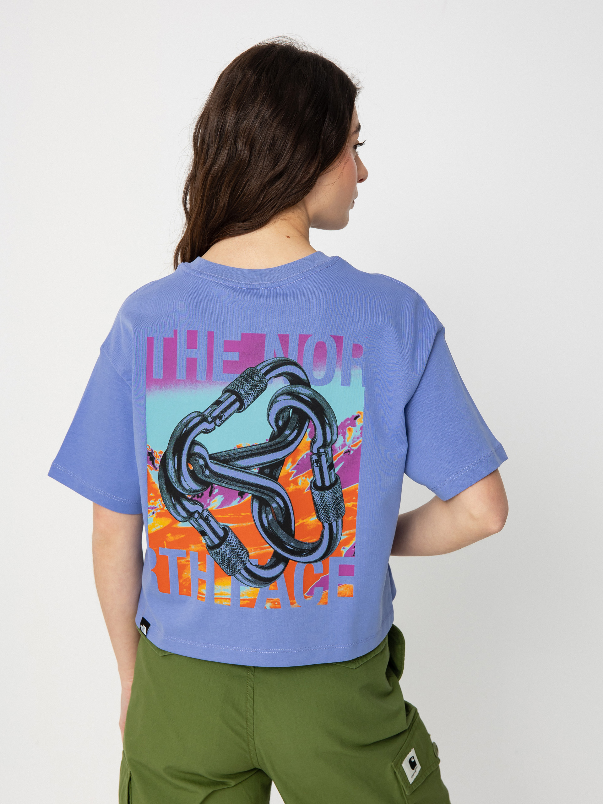 The North Face Graphic 2 T-shirt Wmn - blue (deep periwinkle)