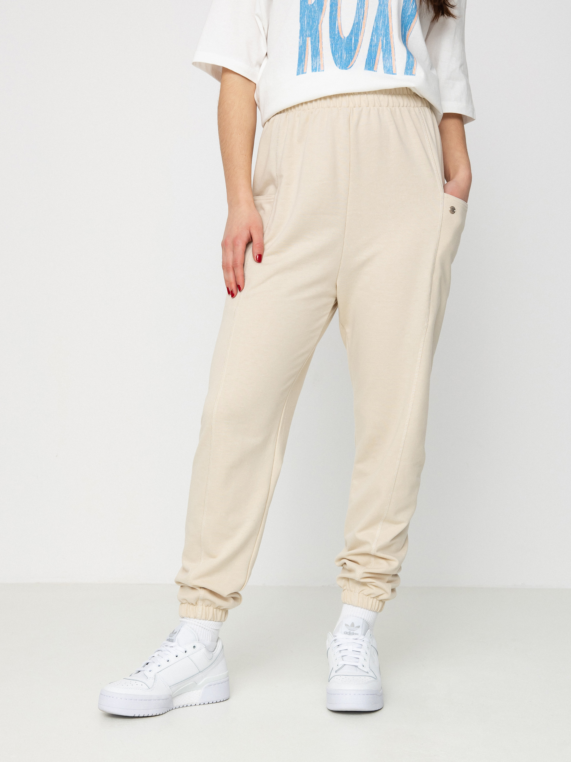 Roxy Next Set Pants Wmn - beige (tapioca)