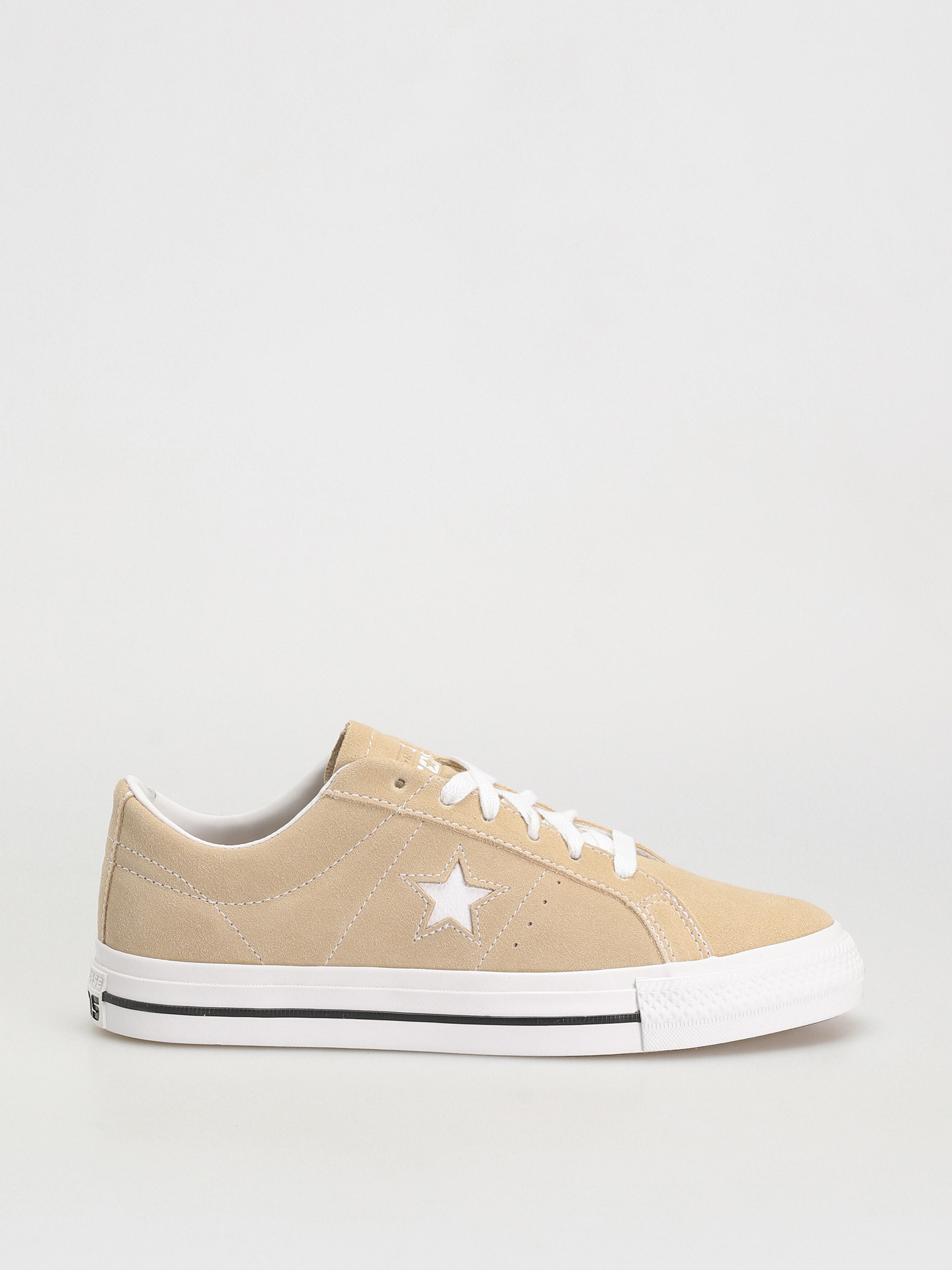 Converse One Star Pro Ox Shoes - brown (oat milk/white/black)