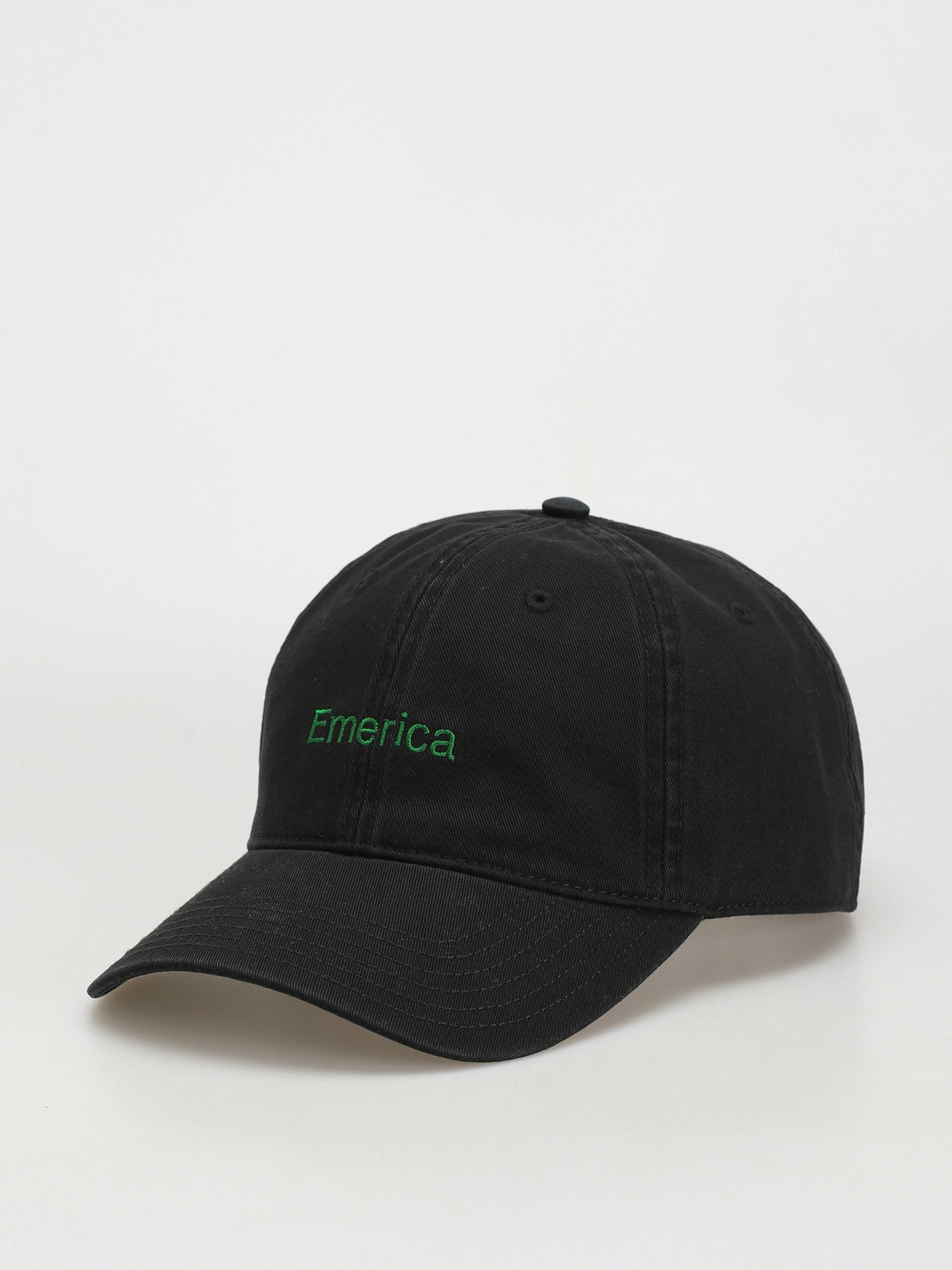 Emerica Pure Gold Dad Hat Cap - black (black/green)