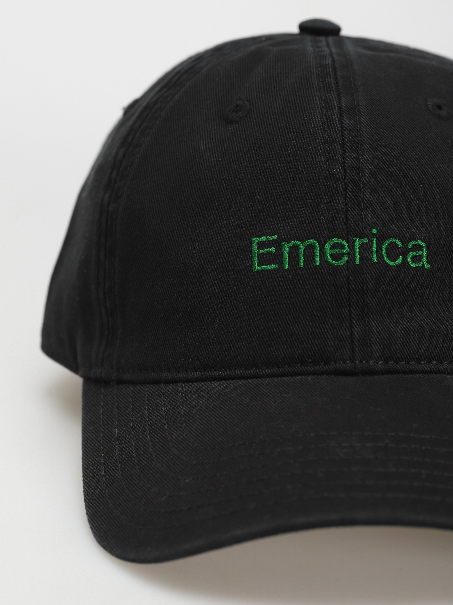 Emerica Pure Gold Dad Hat Cap - black (black/green)