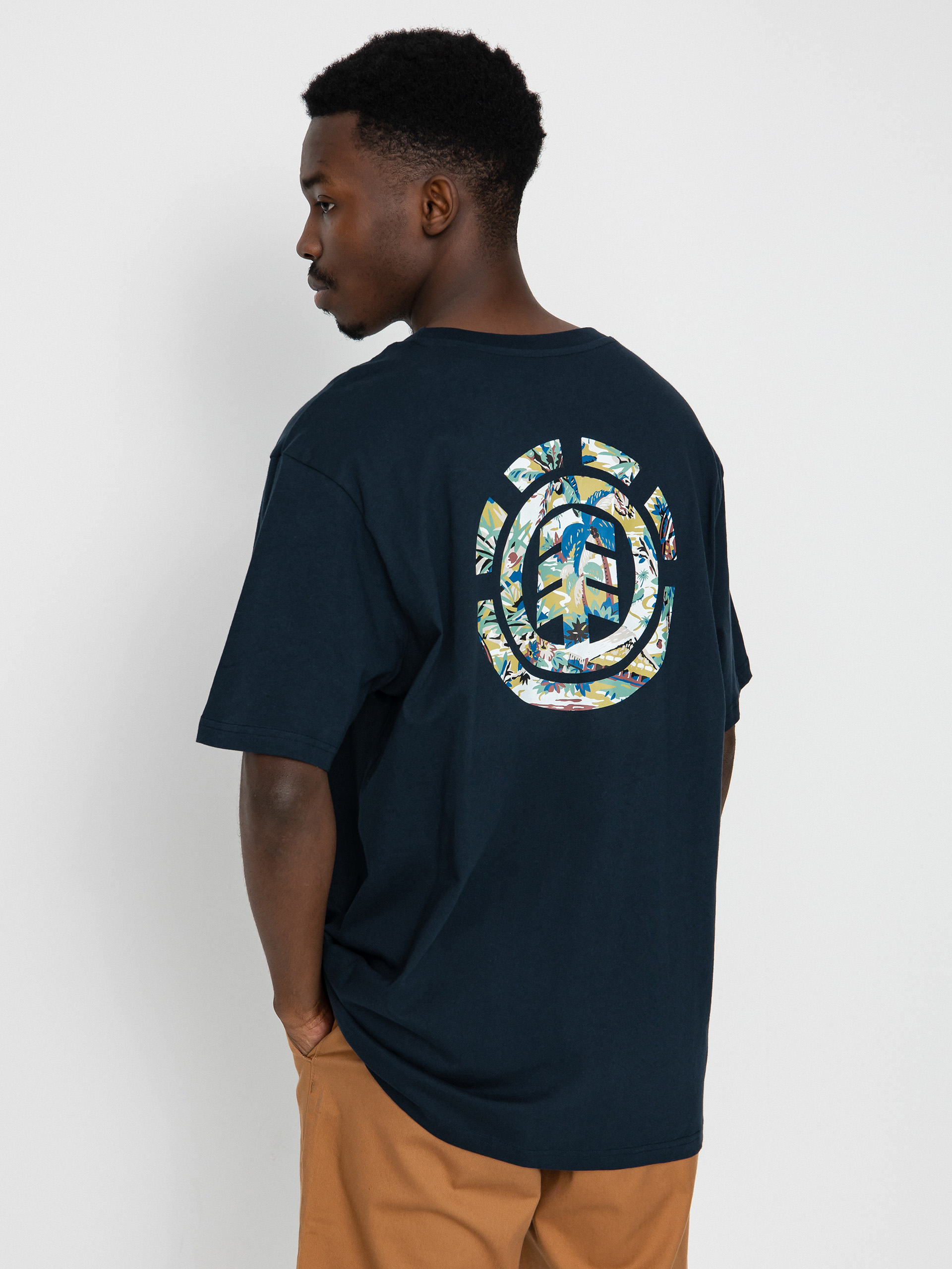 Element Booboo Icon T-shirt - navy blue (eclipse navy)