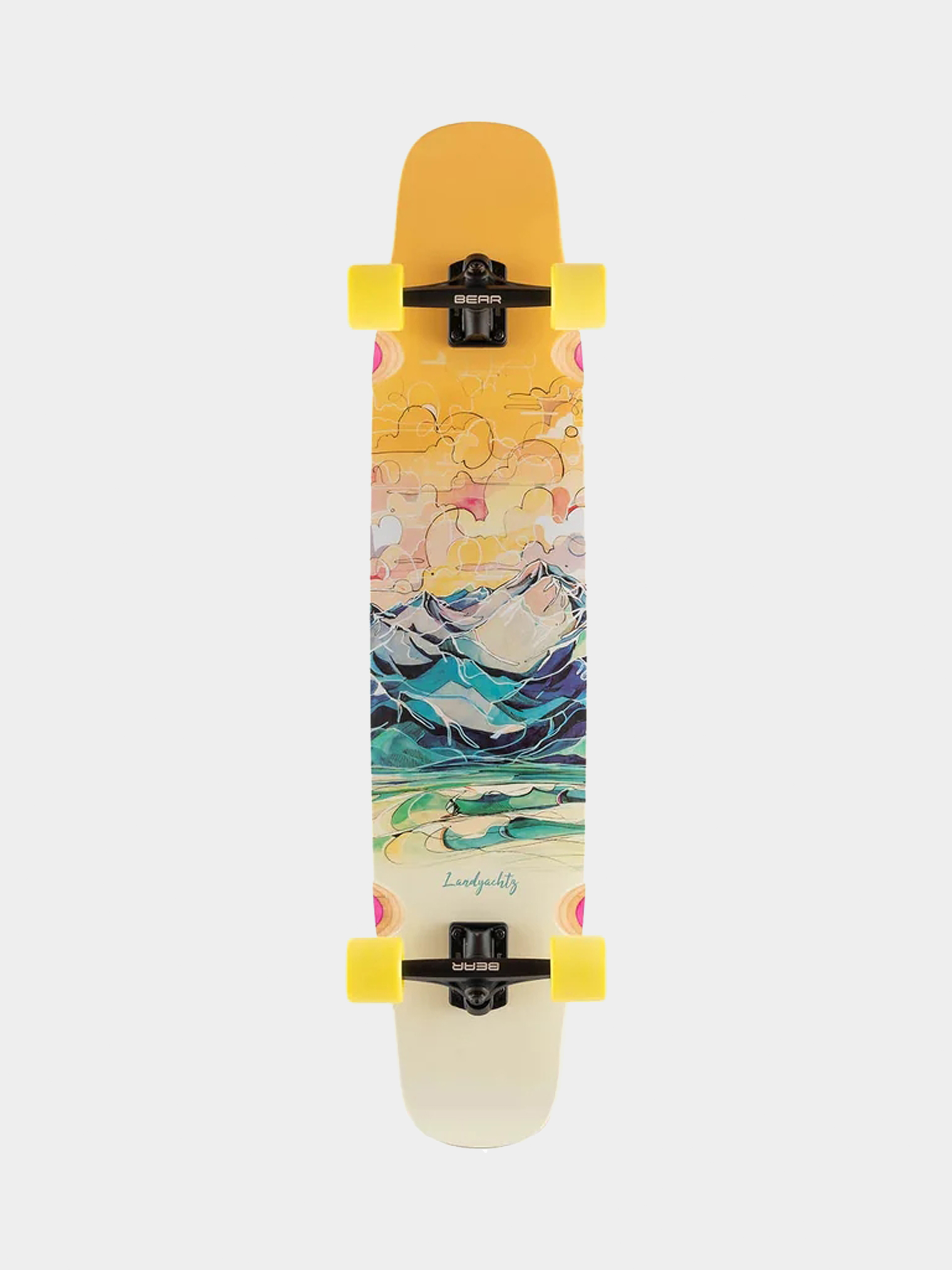 Landyachtz Tony Danza Longboard - yellow (vibes)