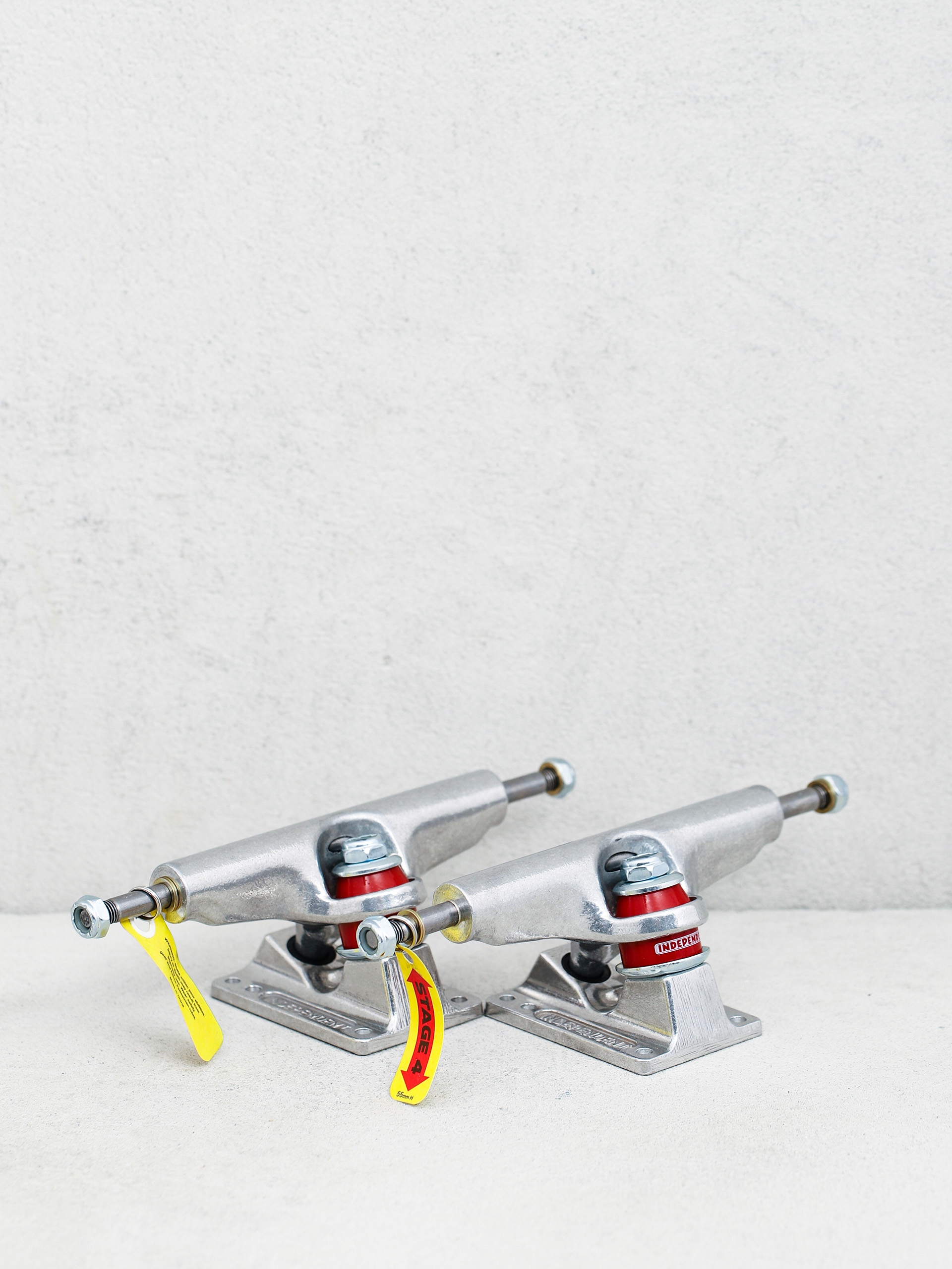 Independent Stage 4 Standard Trucks (polished/w red)