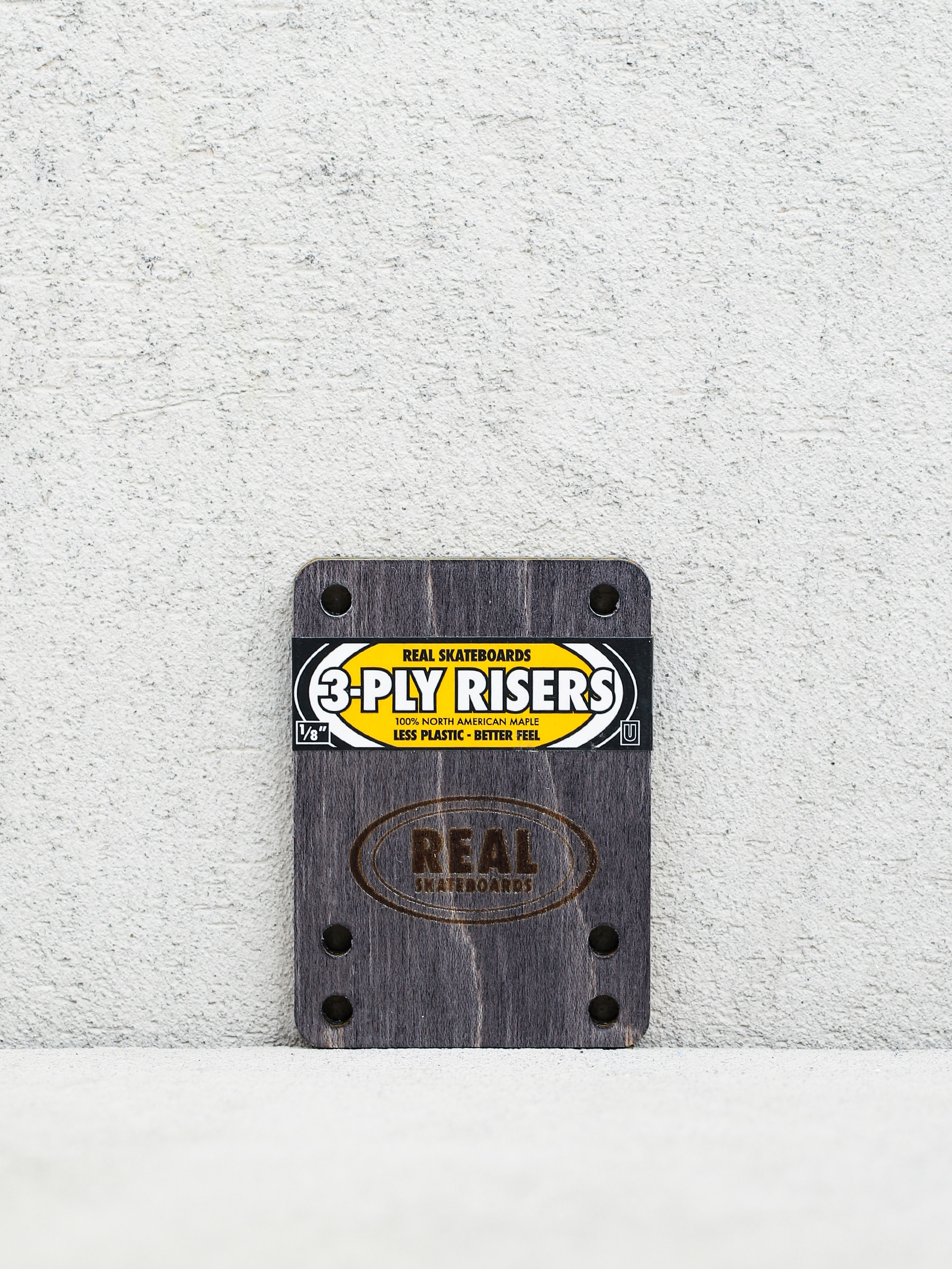 Real 3 Ply Universal Risers (black/yellow)