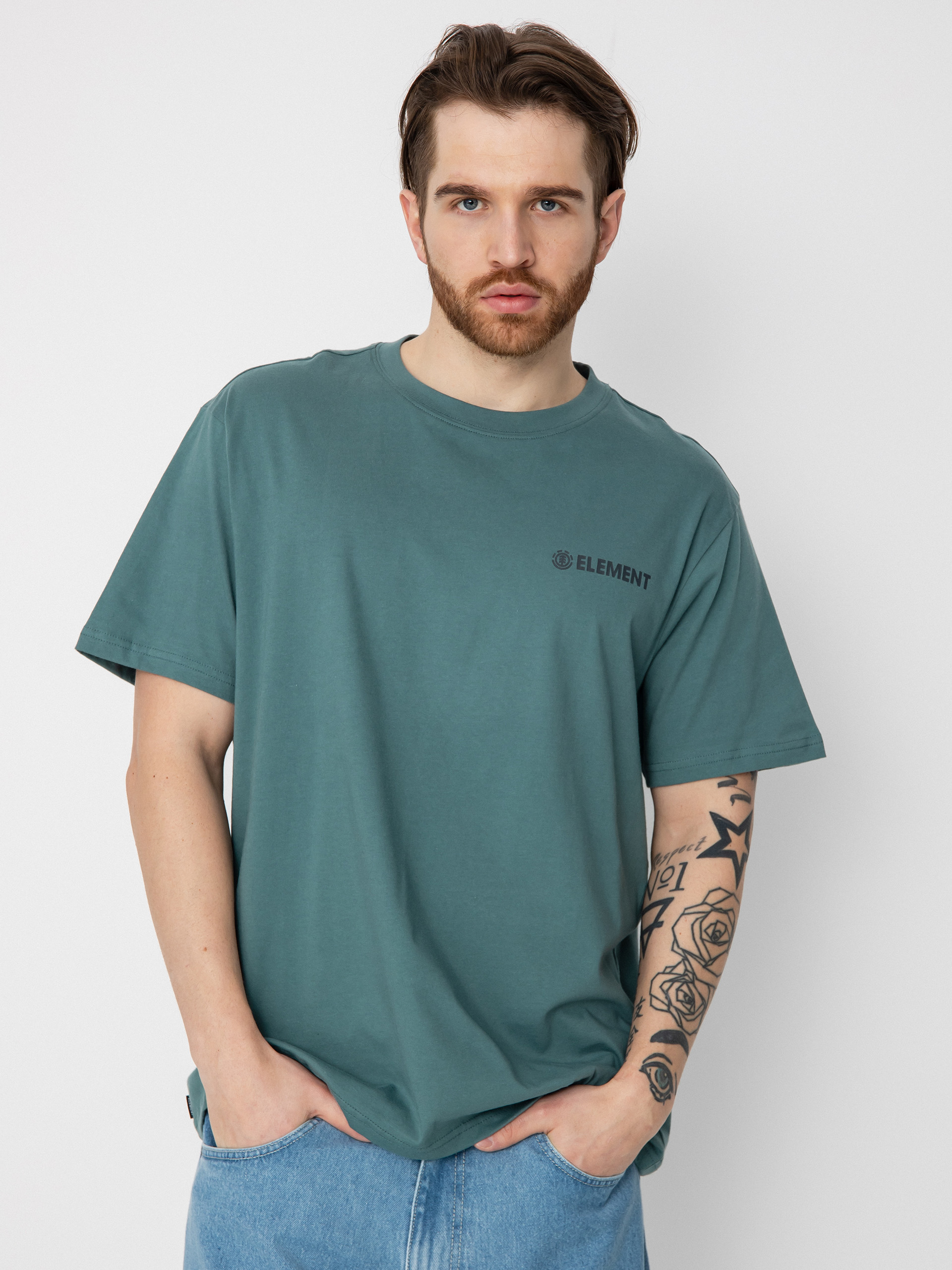 Element Blazin Chest T-shirt - green (north atlantic)