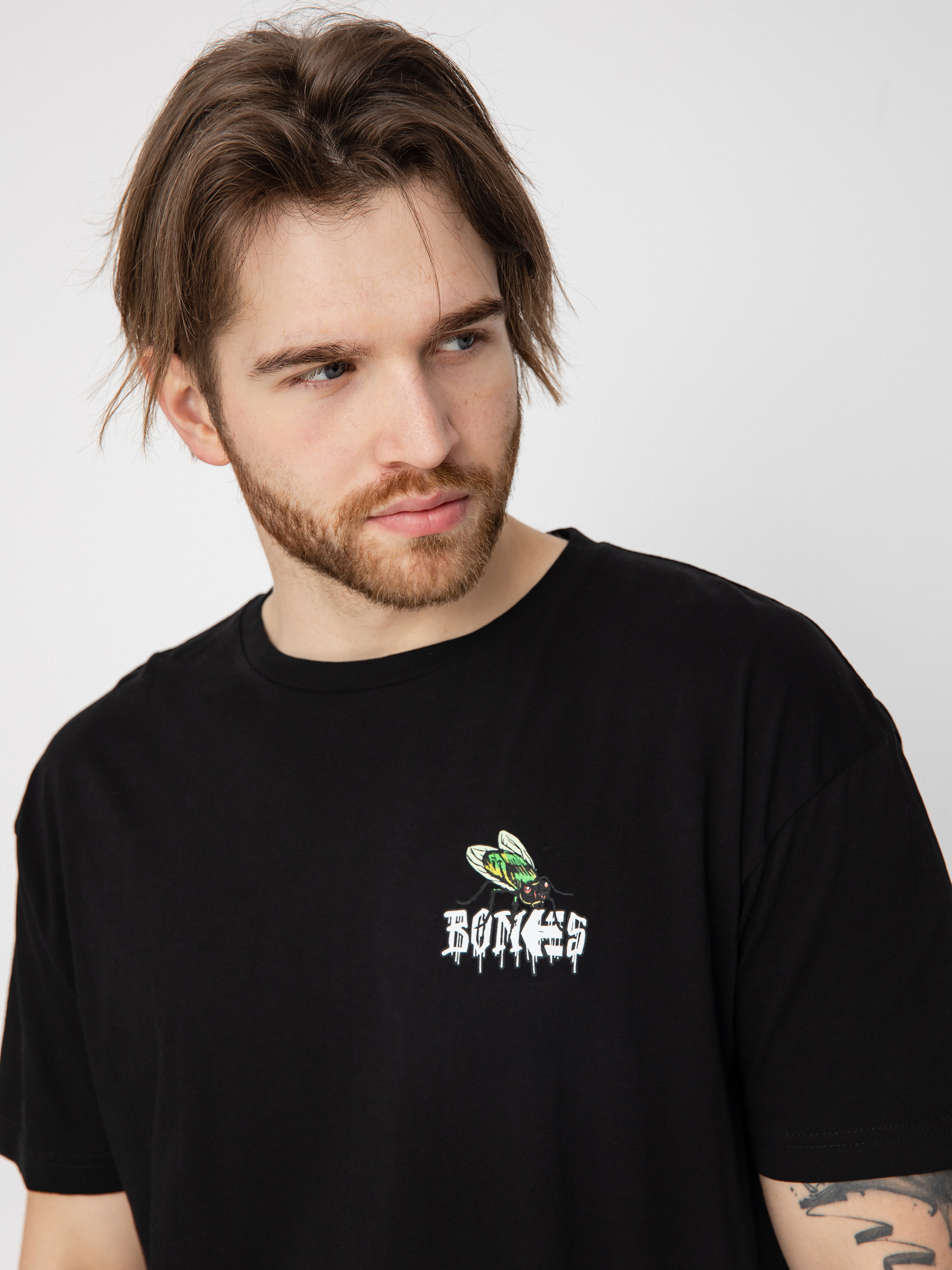 Etnies Bones Berger T-shirt - black (worn black)