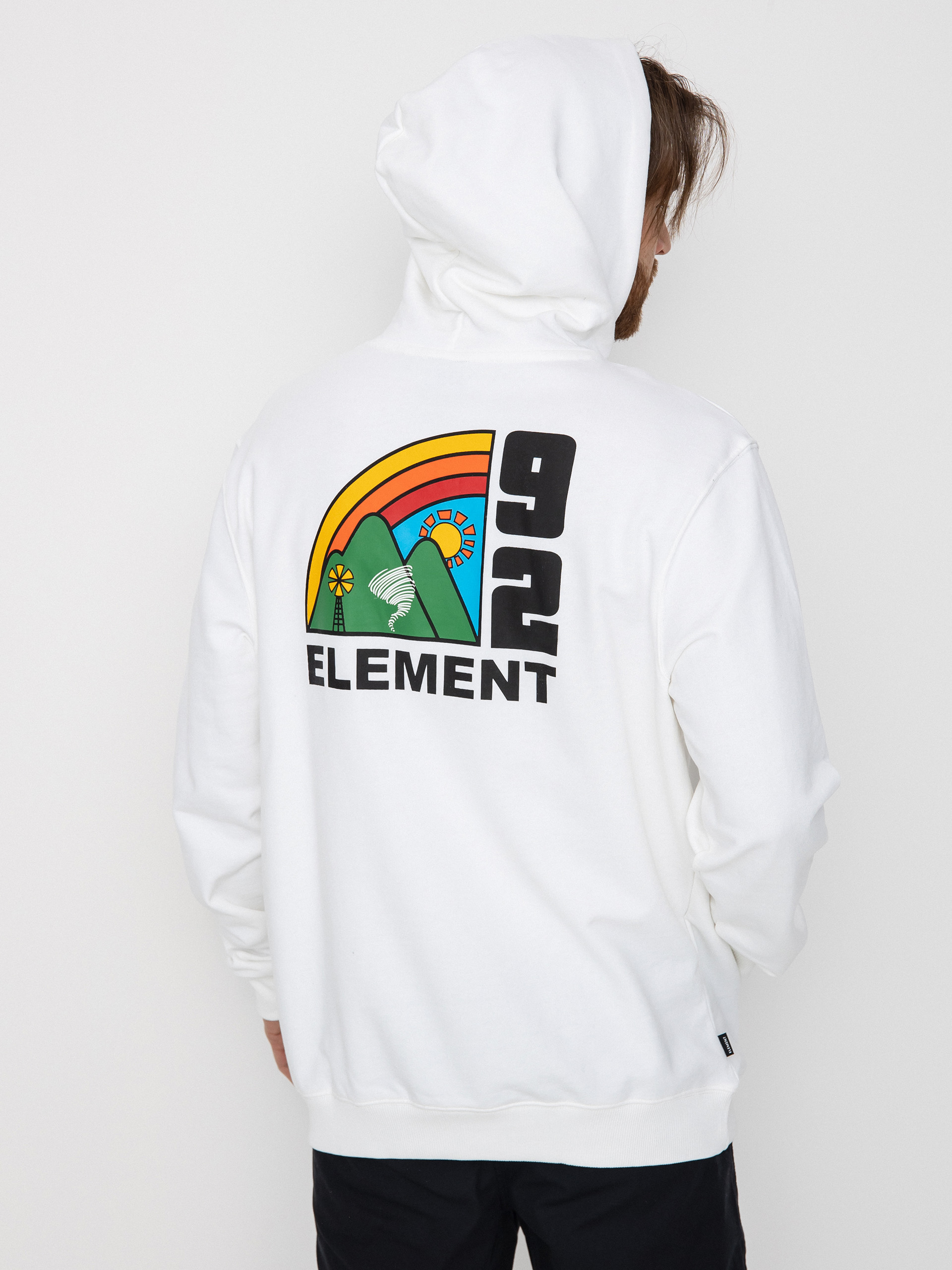 Element Farm HD Hoodie - white (optic white)