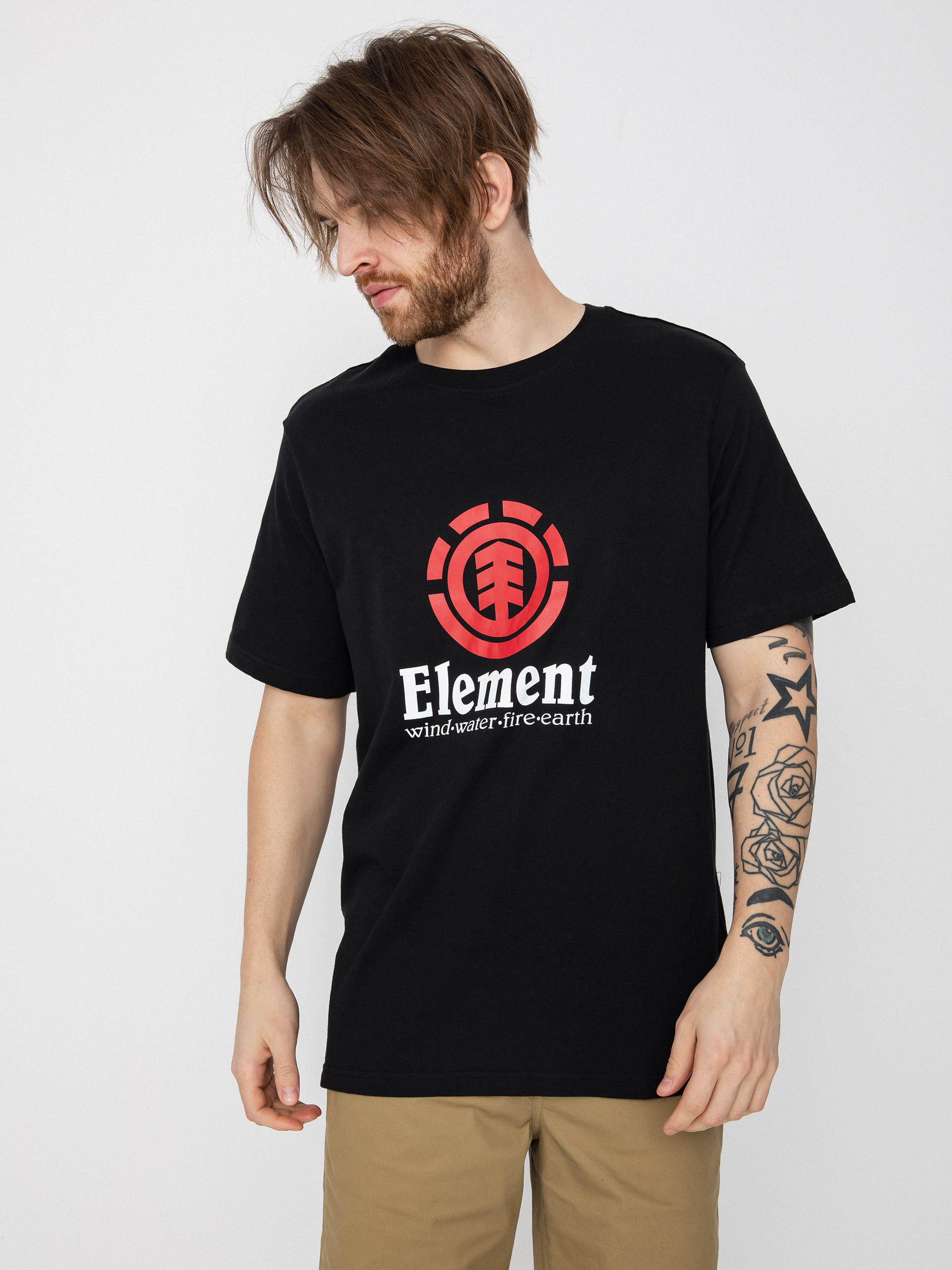 Element Vertical T-shirt - black (flint black)