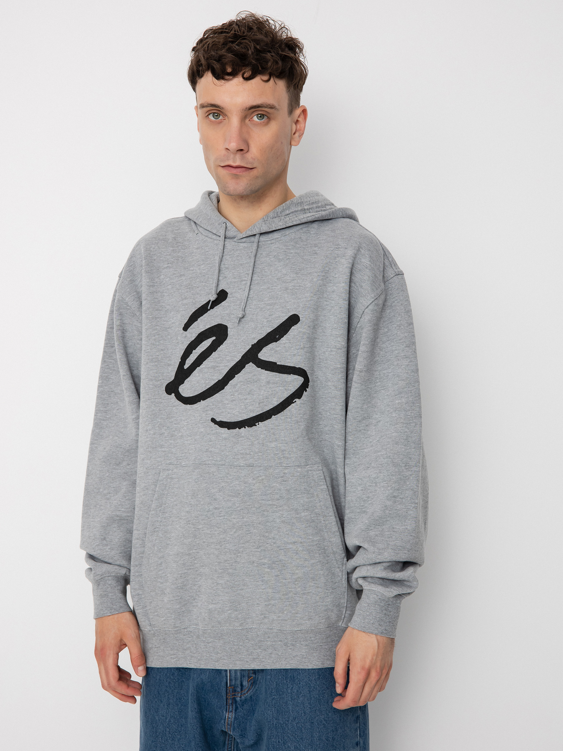 eS Script HD Hoodie - grey (grey/heather)
