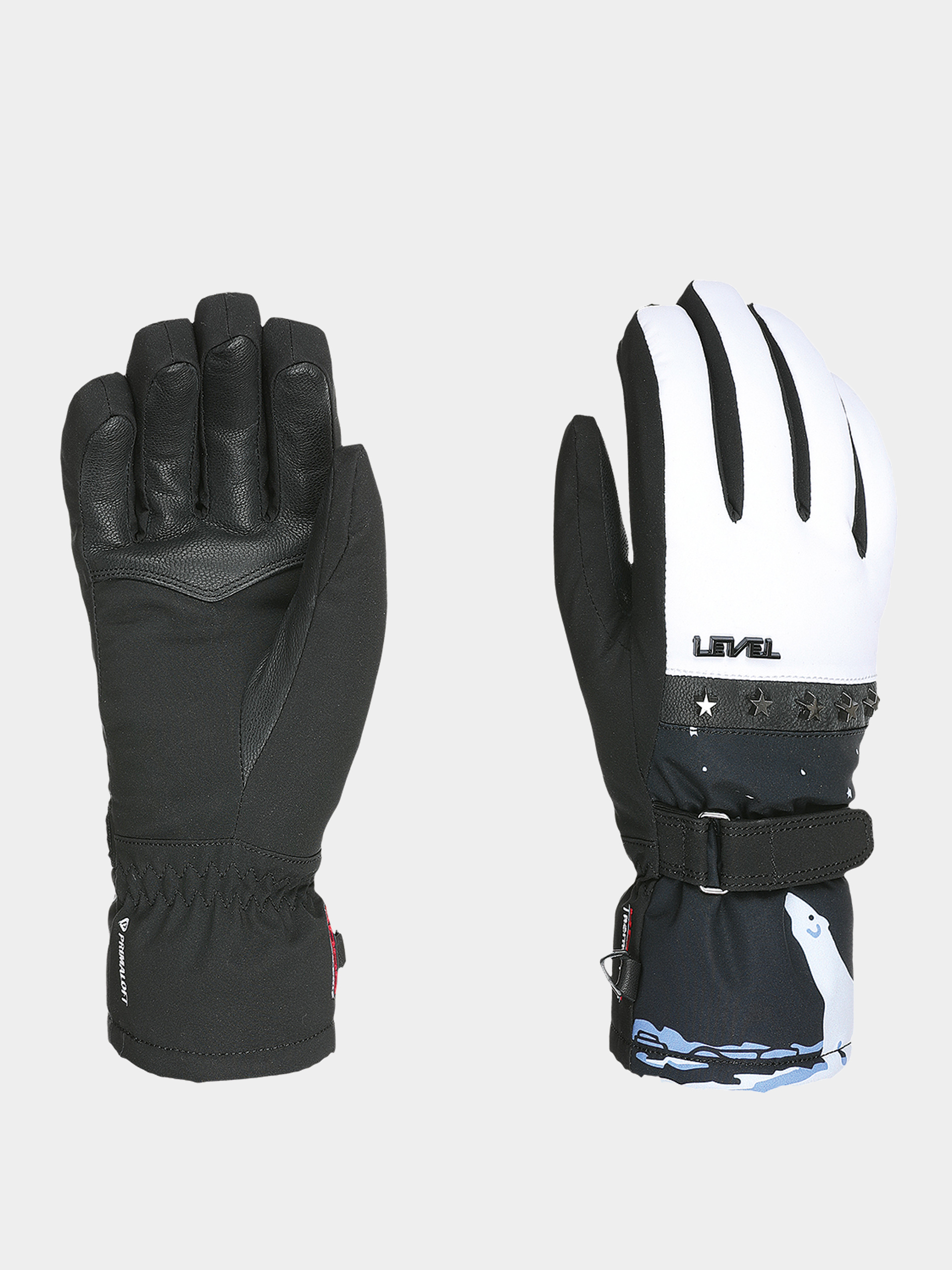 Level Venus Gloves Wmn - white, camo (black/white)
