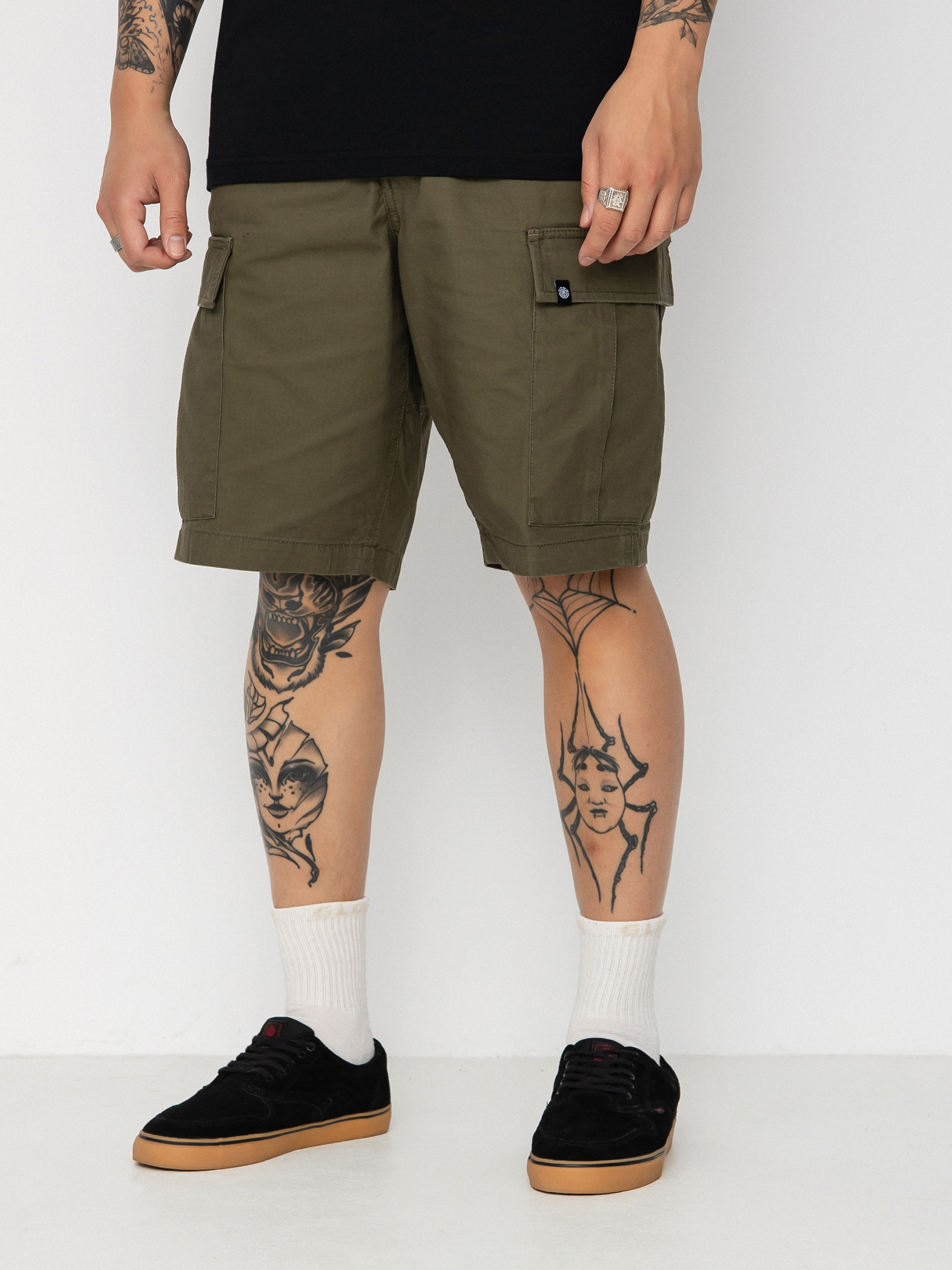 Element Legion Cargo Shorts (off black)