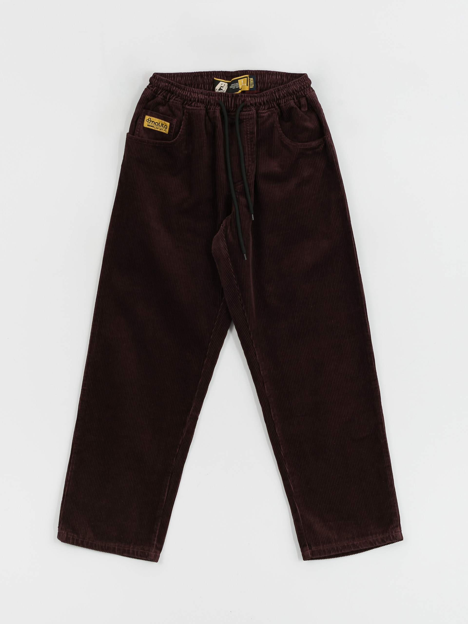 Malita Cord Log Elastic Pants (plum)