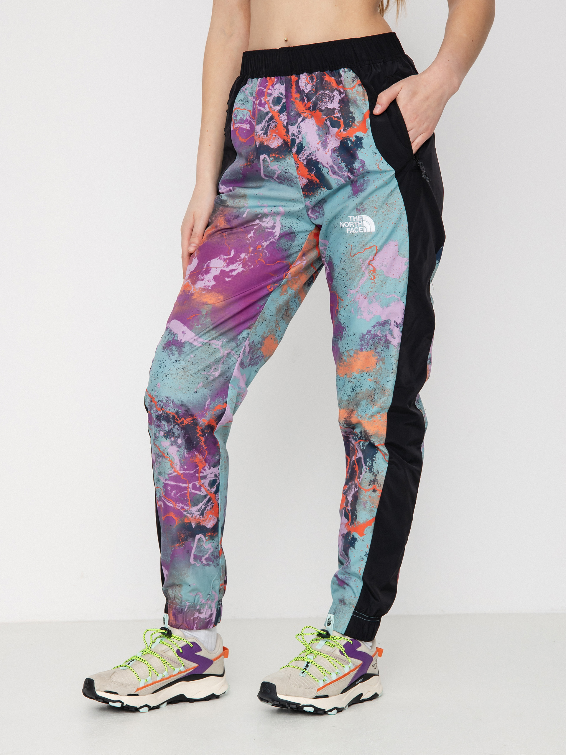 The North Face Dynaka Summer Aop Pants Wmn (reef waters tnf distort print)