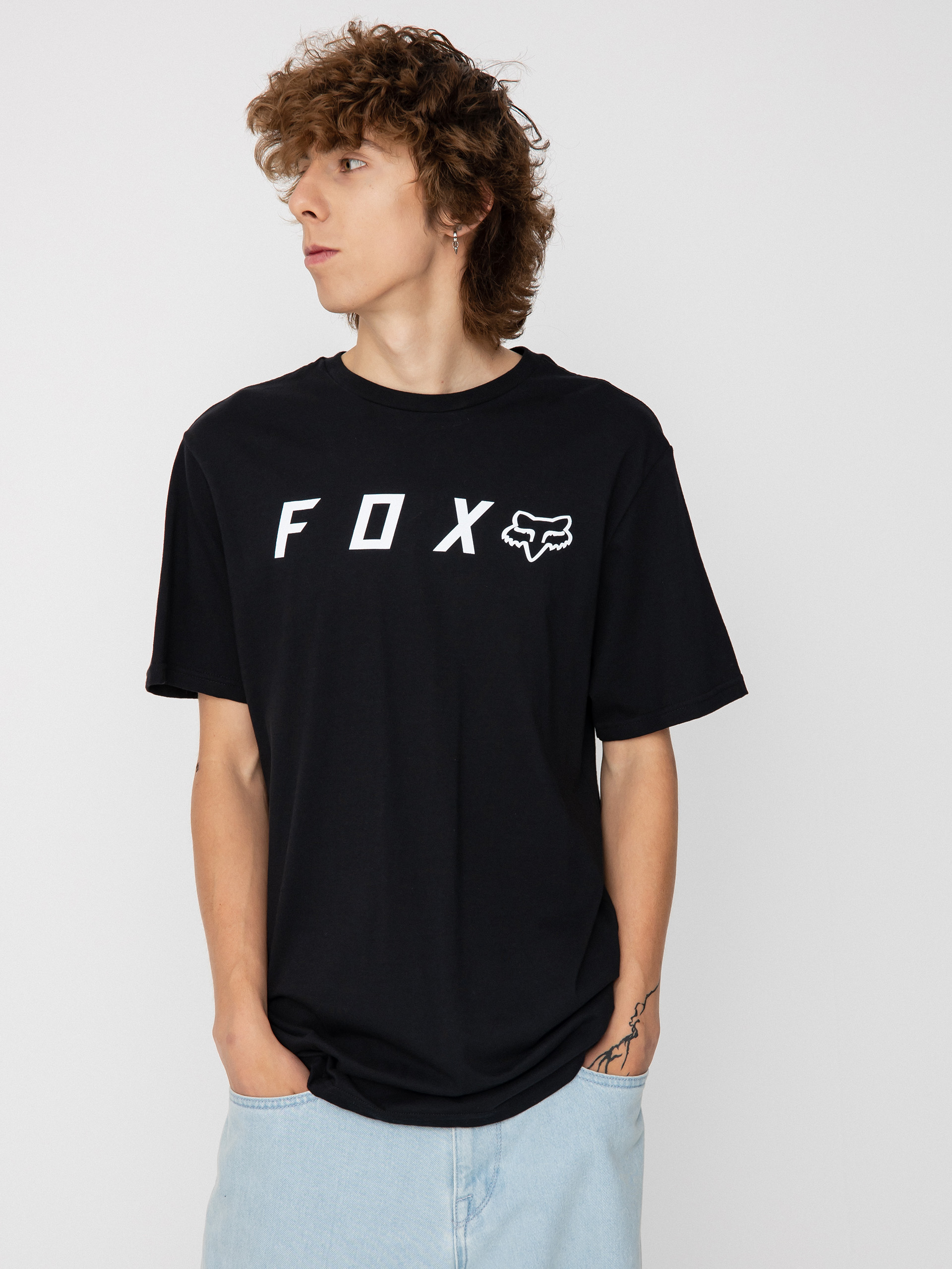 Fox Absolute T-shirt - black (black/white)