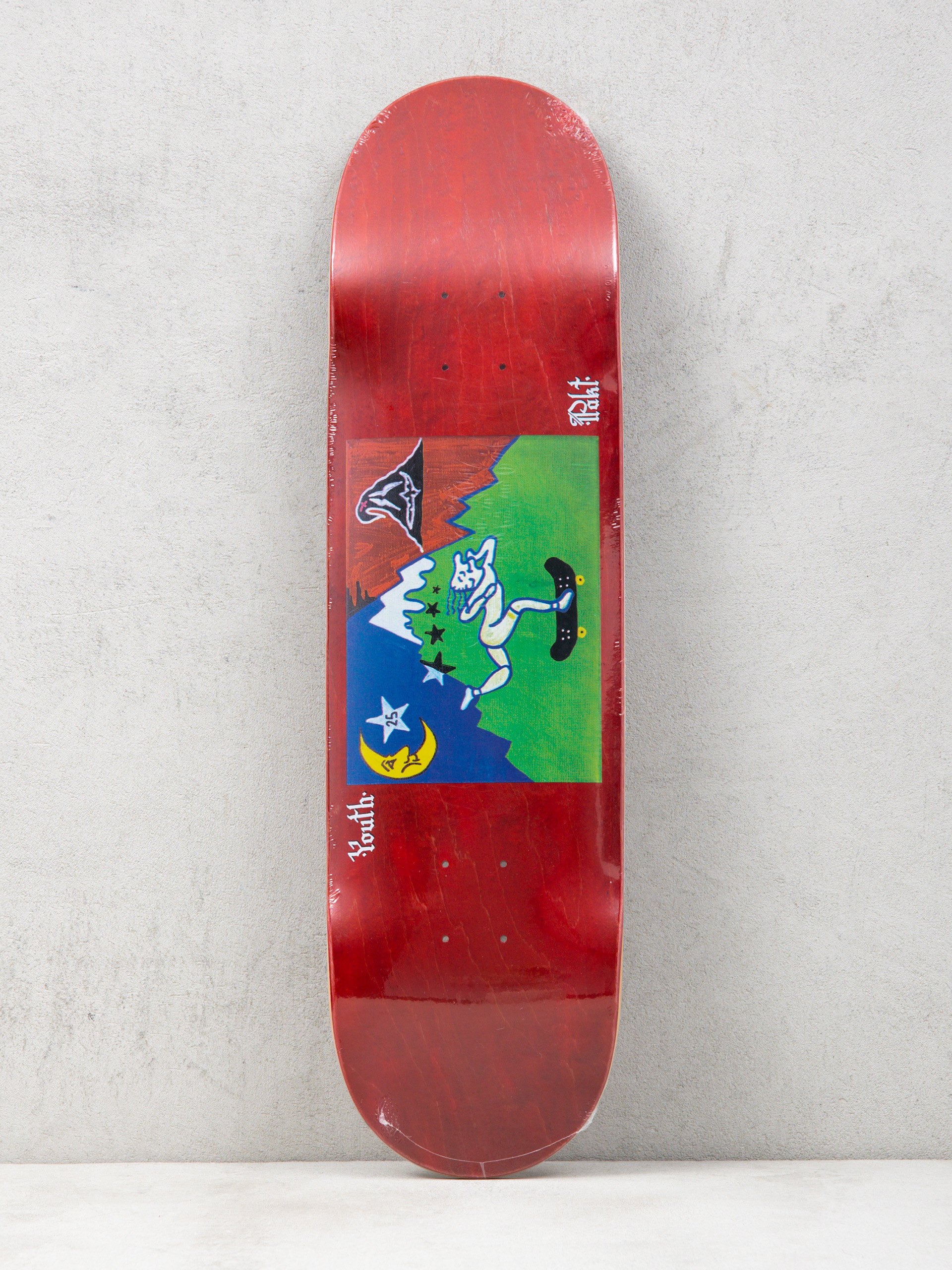 Youth Skateboards X Pakt Baba Na Desce Deck (red)