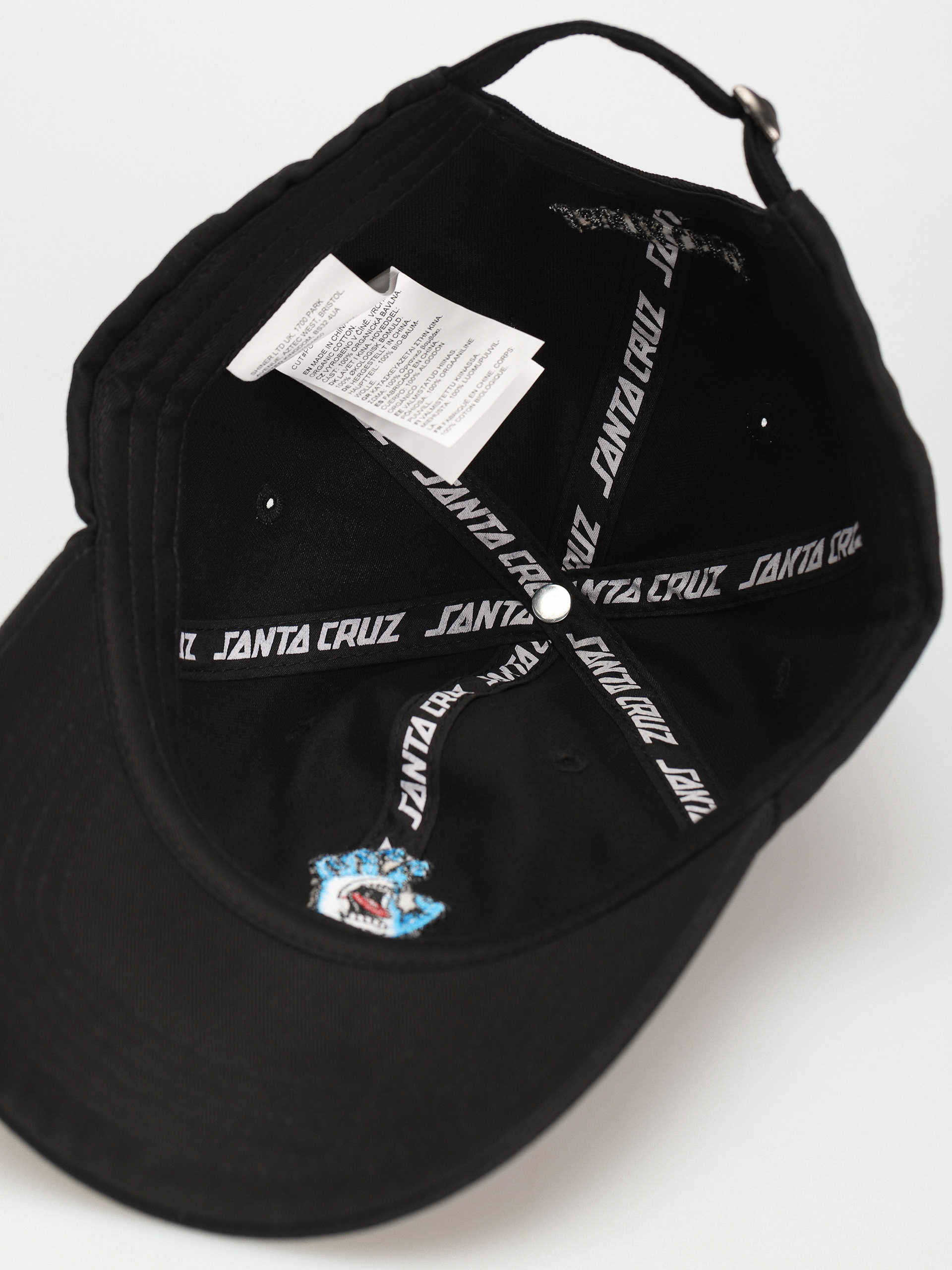 Santa Cruz Screaming Mini Hand Cap - black (black)