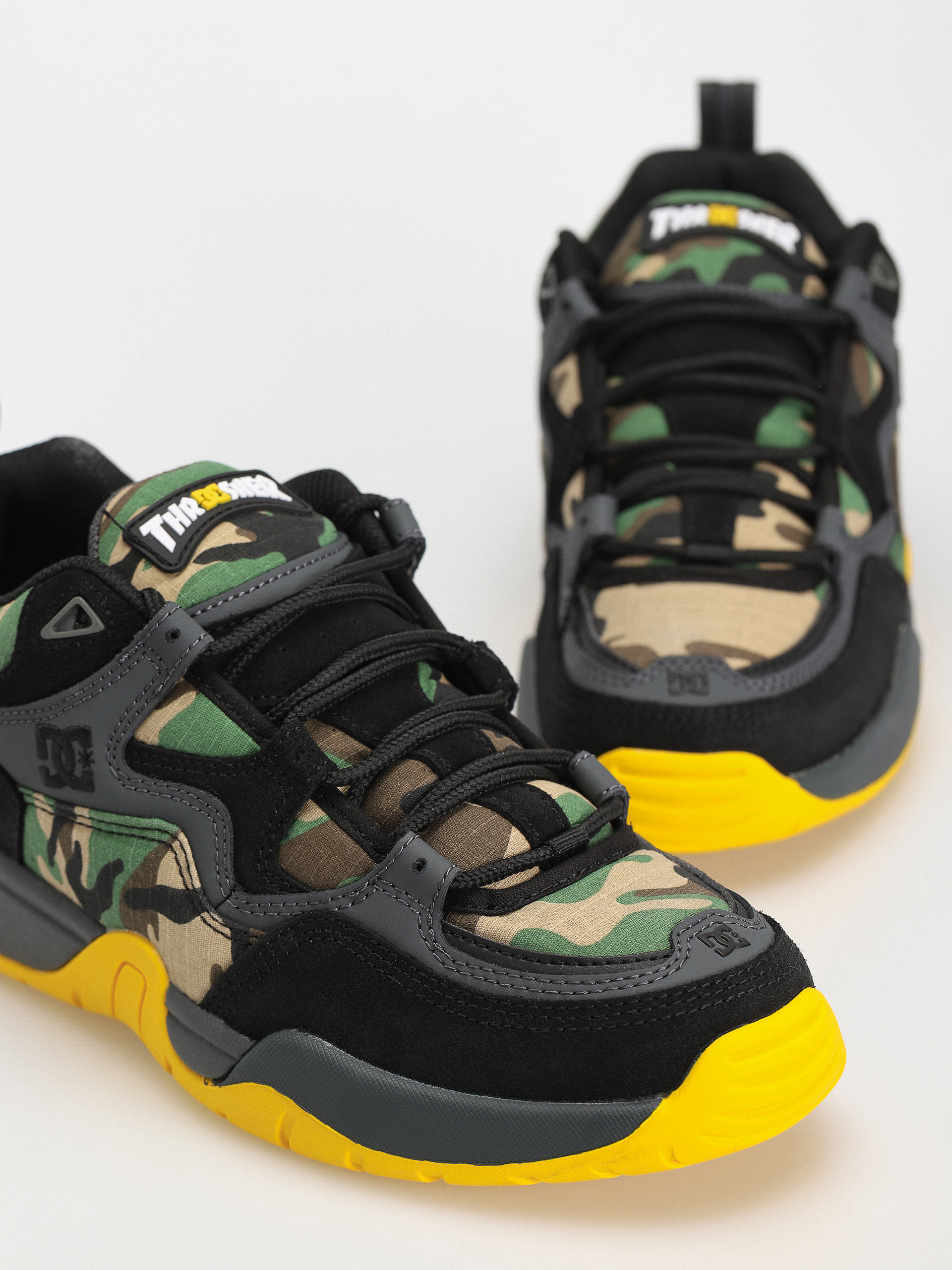 DC X Thrasher Truth Shoes - camo (black/camo)
