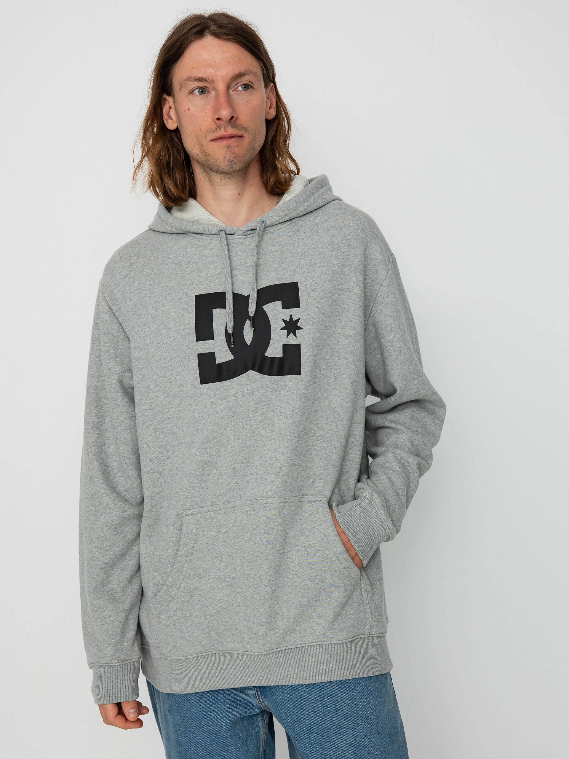 DC Star HD Hoodie - grey (heather grey)