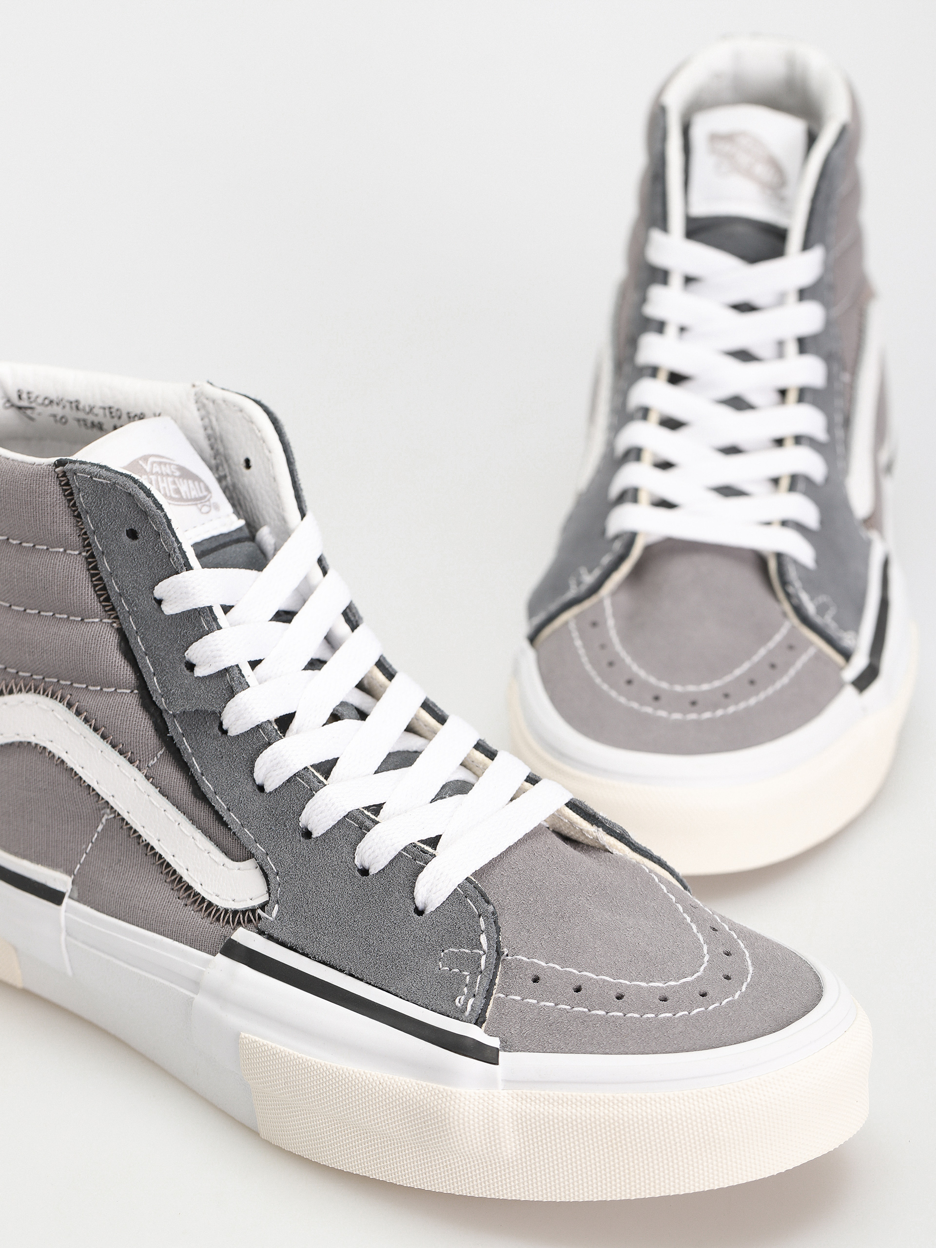 Vans Sk8 Hi Reconstruct Shoes (grey)