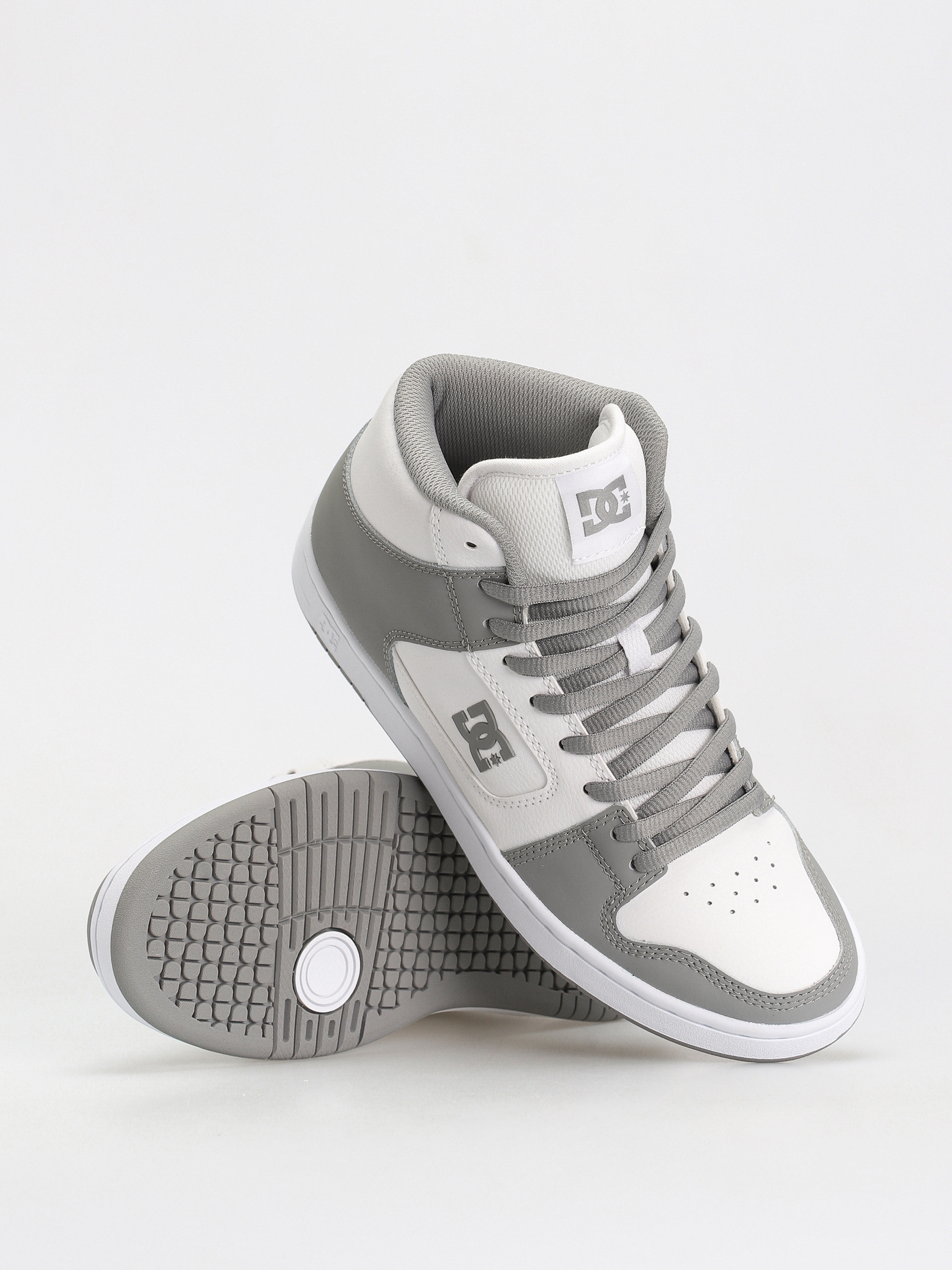 DC Manteca 4 Hi Shoes - white, grey (white/grey)