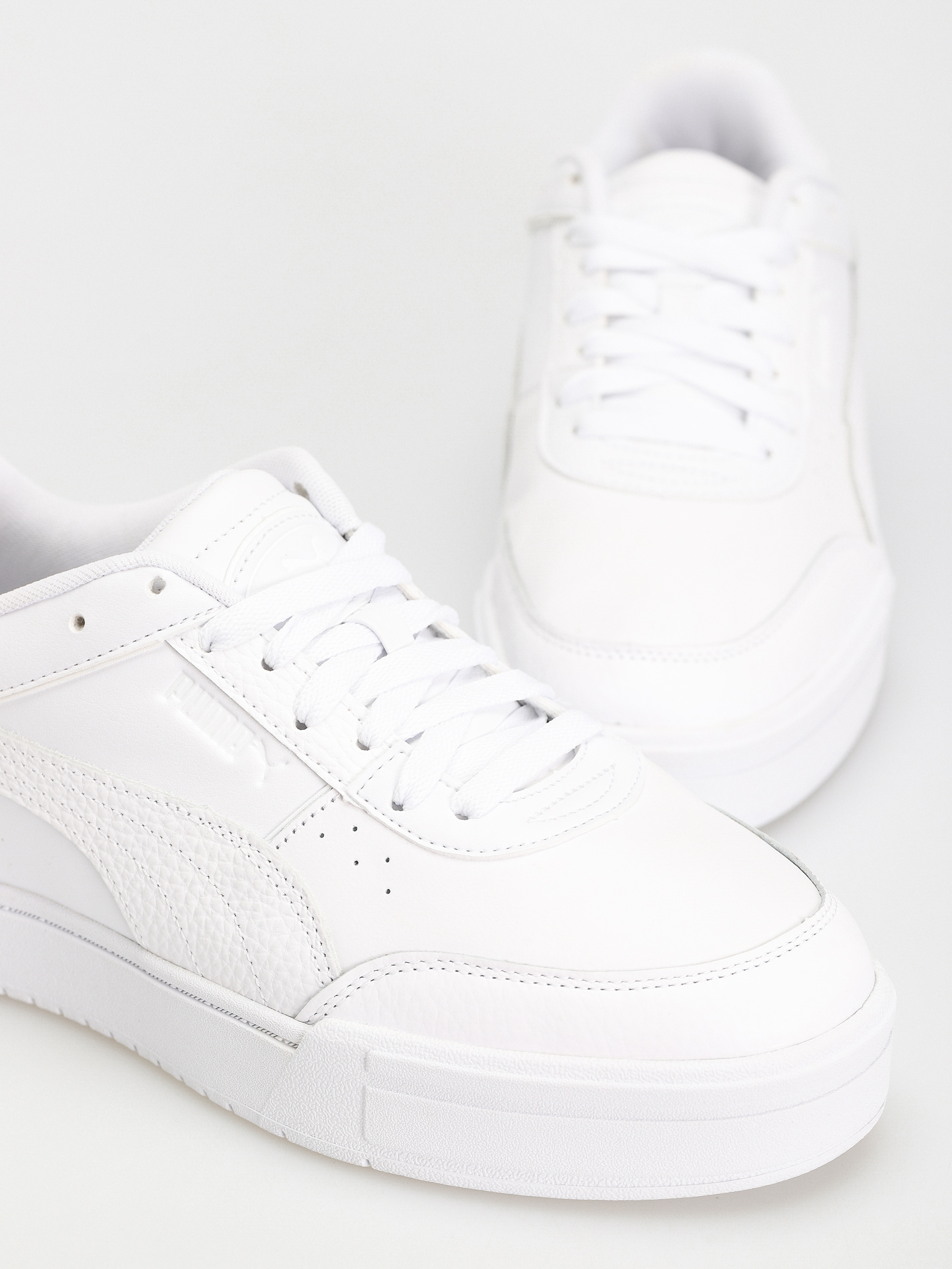 Puma Cali Pro Sport Lth Shoes - white (puma white/concrete gray)