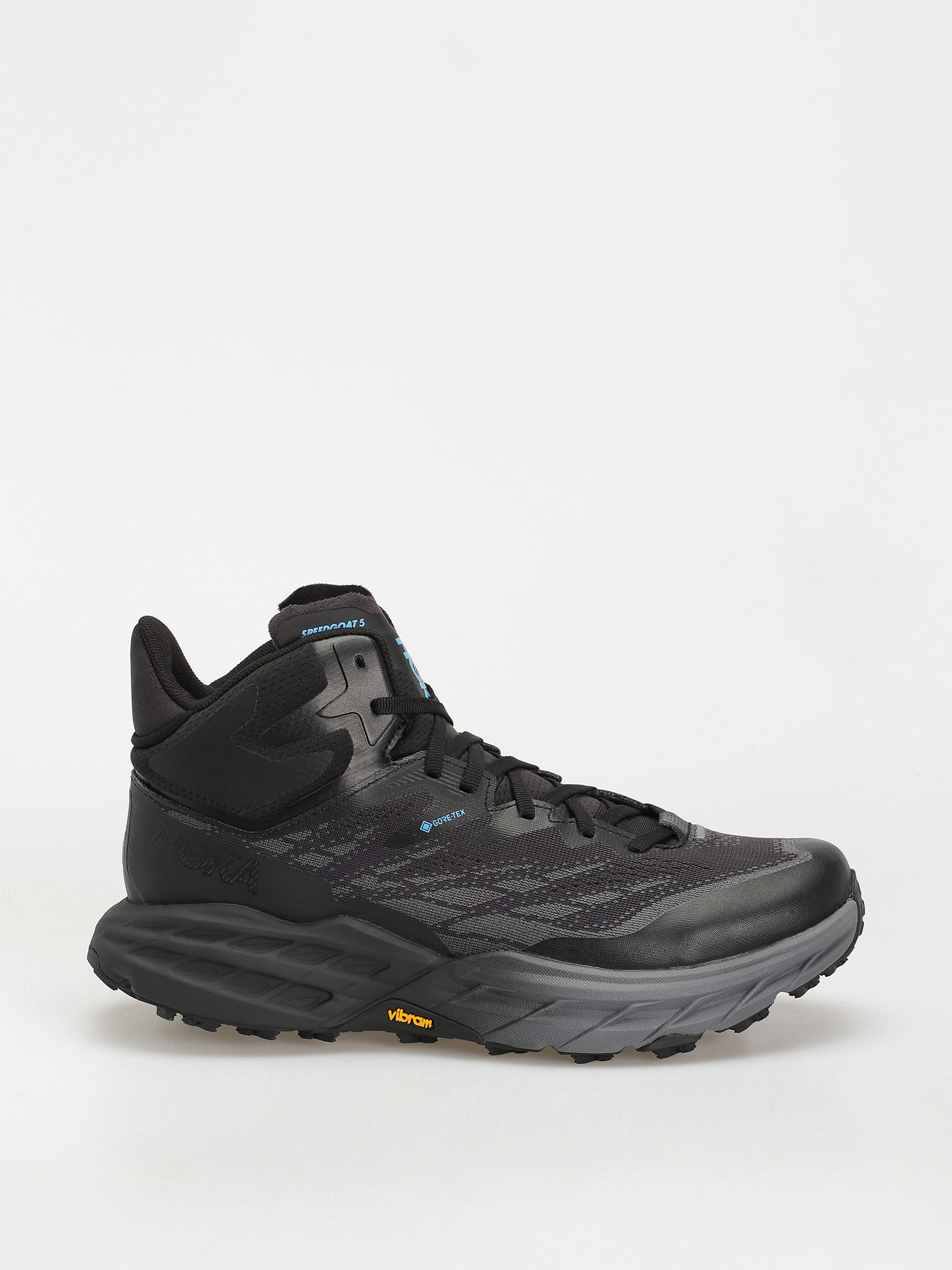 Hoka Speedgoat 5 Mid GTX Shoes - black (black/black)