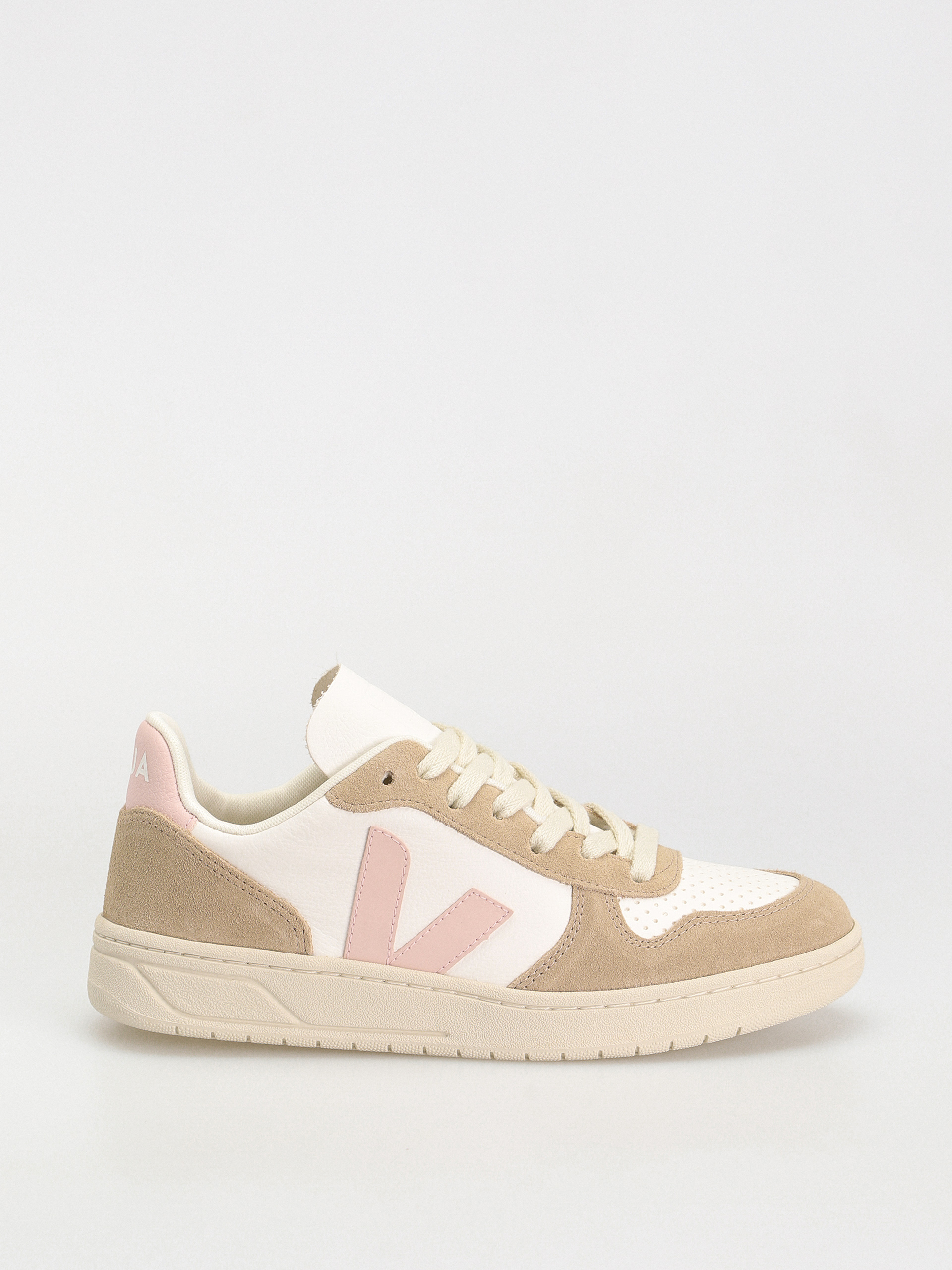 Veja V-10 Shoes Wmn - brown (extra white petale sahara)